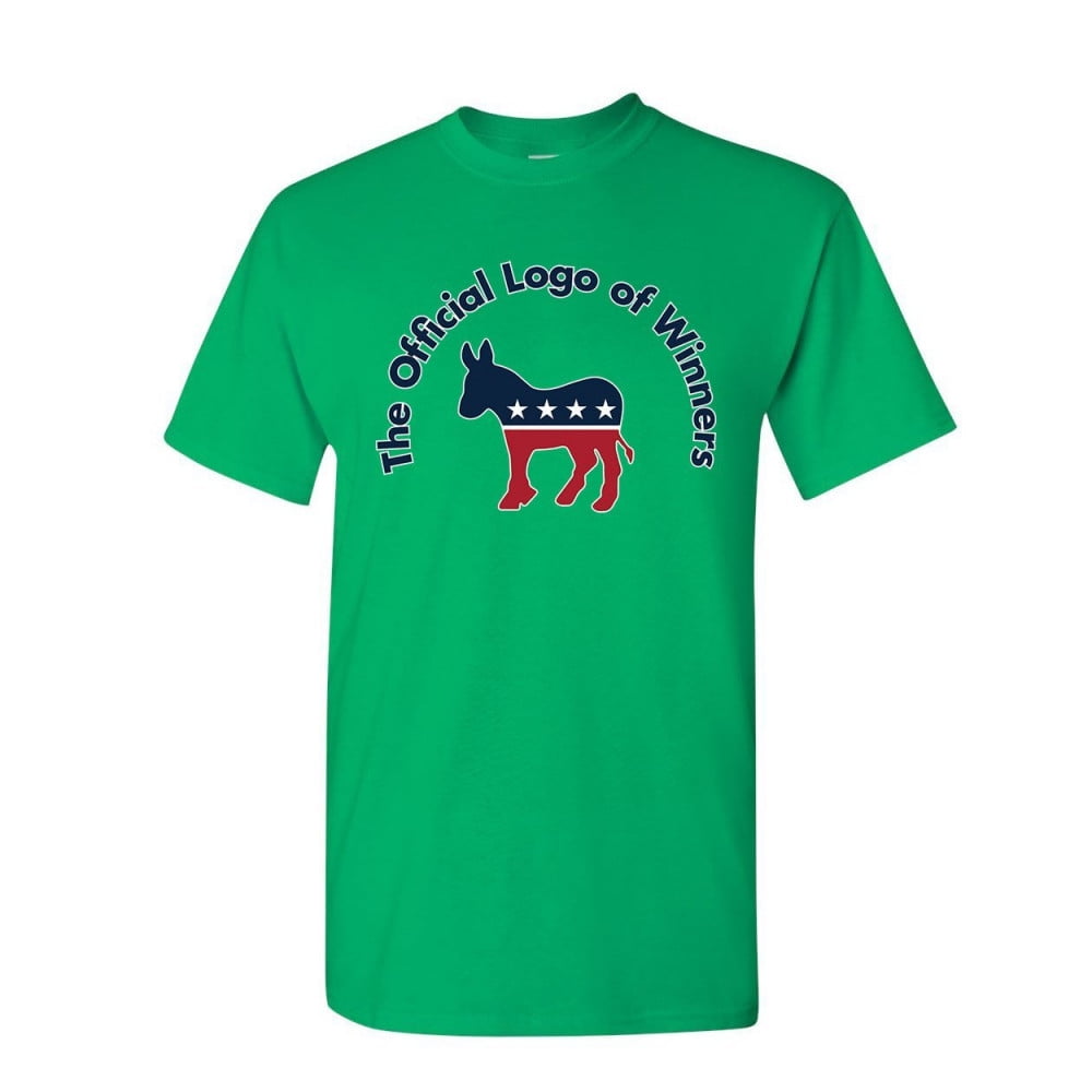 Tee Hunt The Official Logo of Winners T-Shirt USA Democratic Party ...