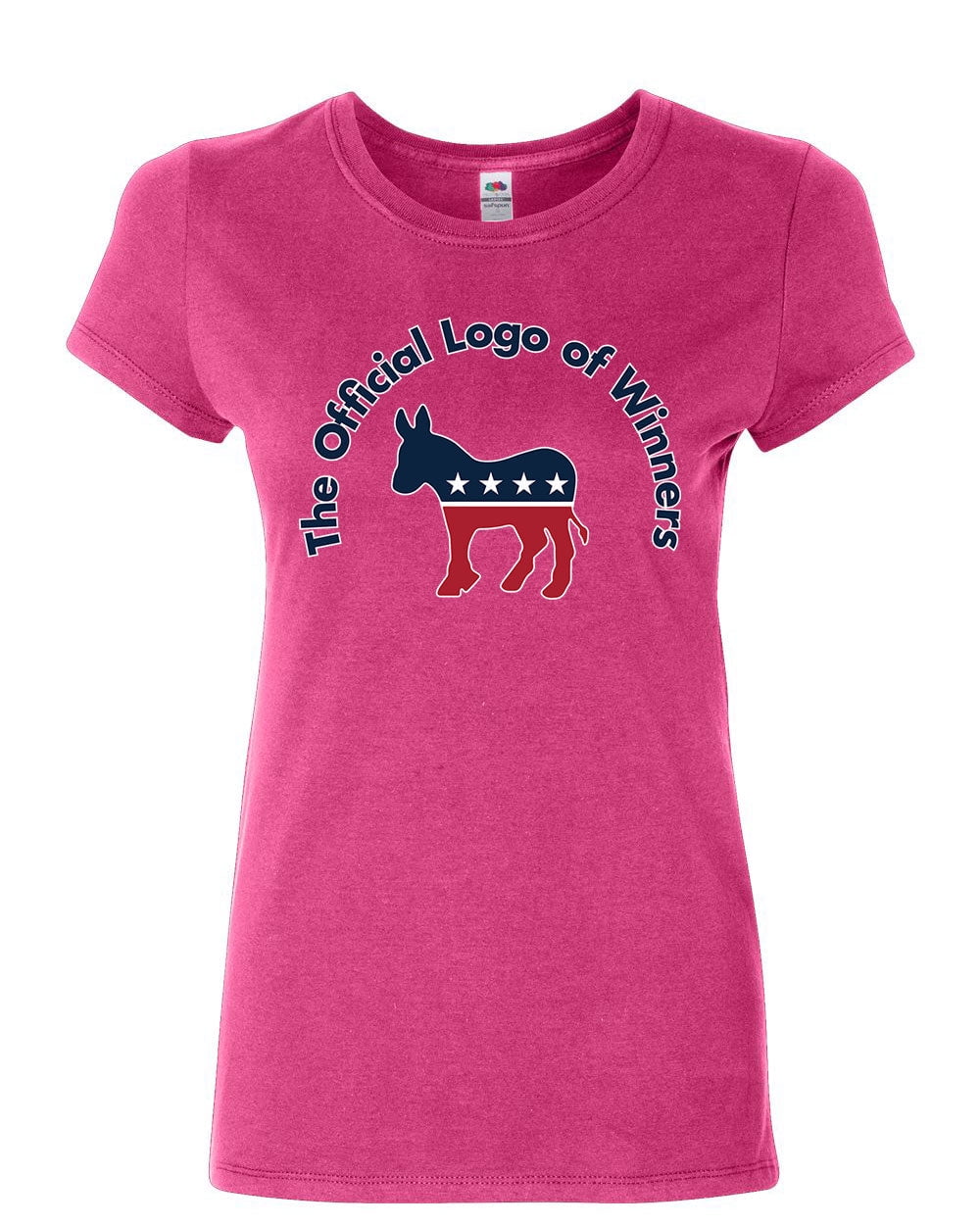 Tee Hunt The Official Logo of Winners Women's T-Shirt USA Democratic ...