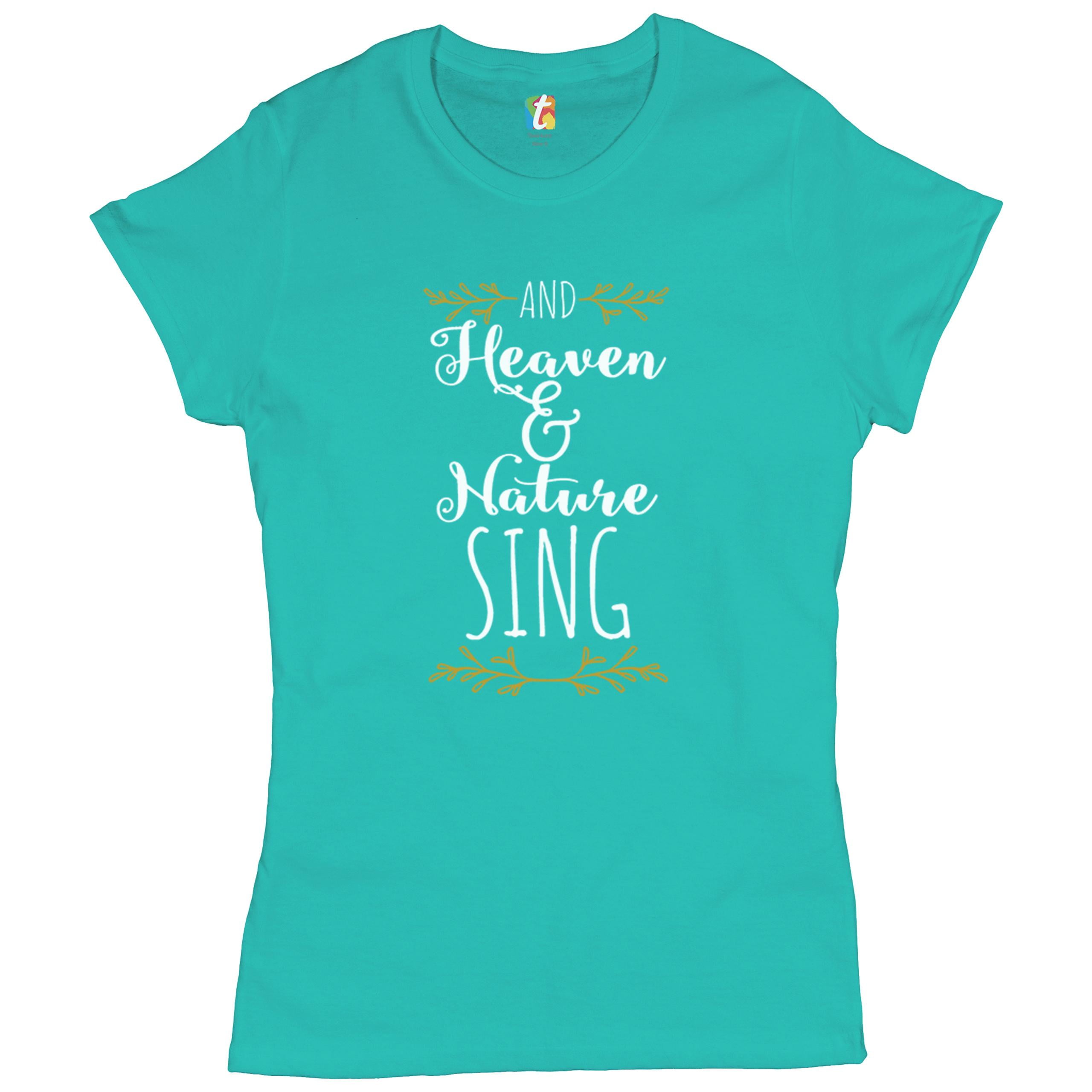 Tee Hunt and Heaven and Nature Sing T-Shrit Christmas Lord Jesus Christ ...