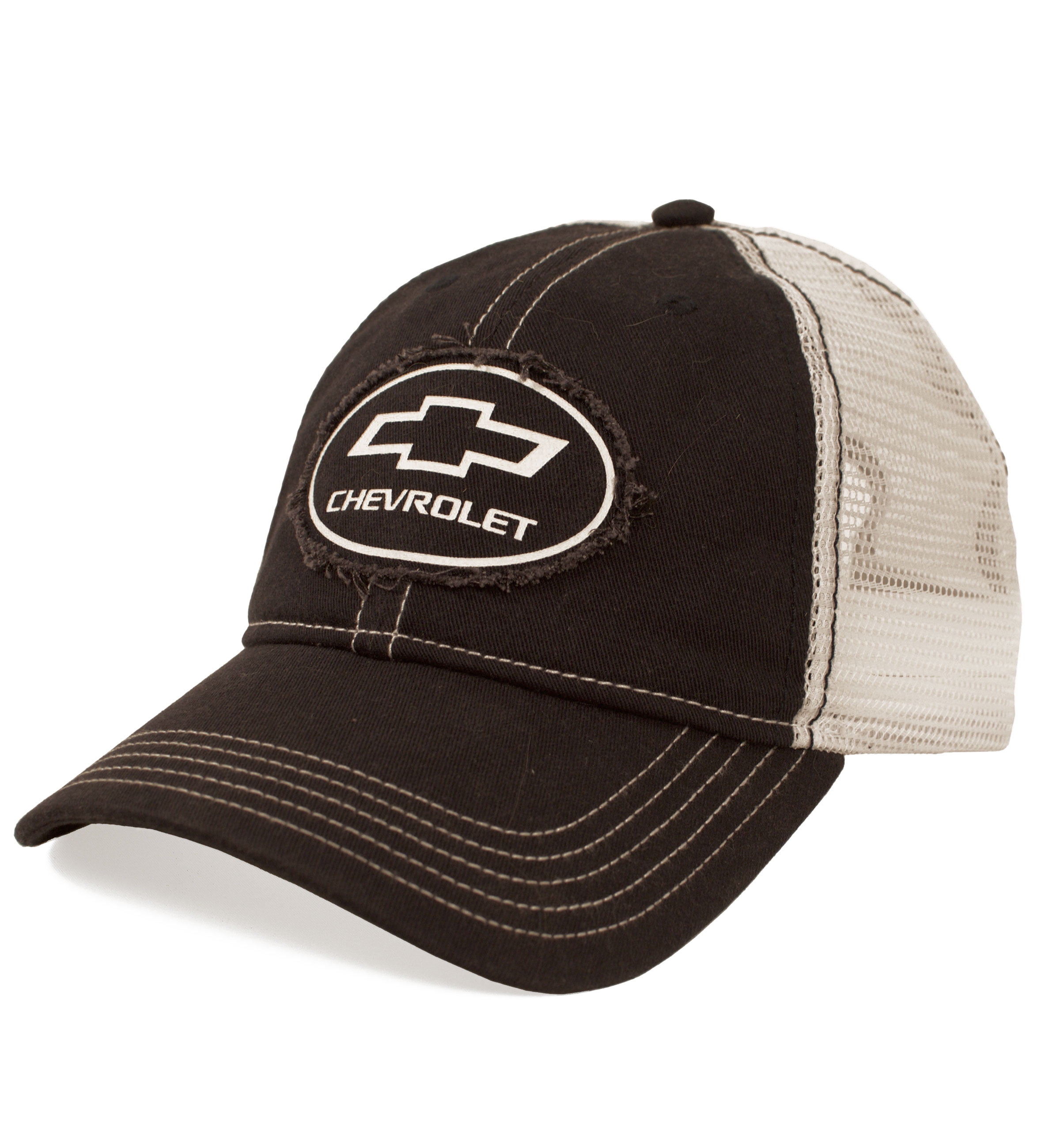 Tee Luv Chevrolet Bowtie Patch Trucker Style Baseball Hat - Walmart.com