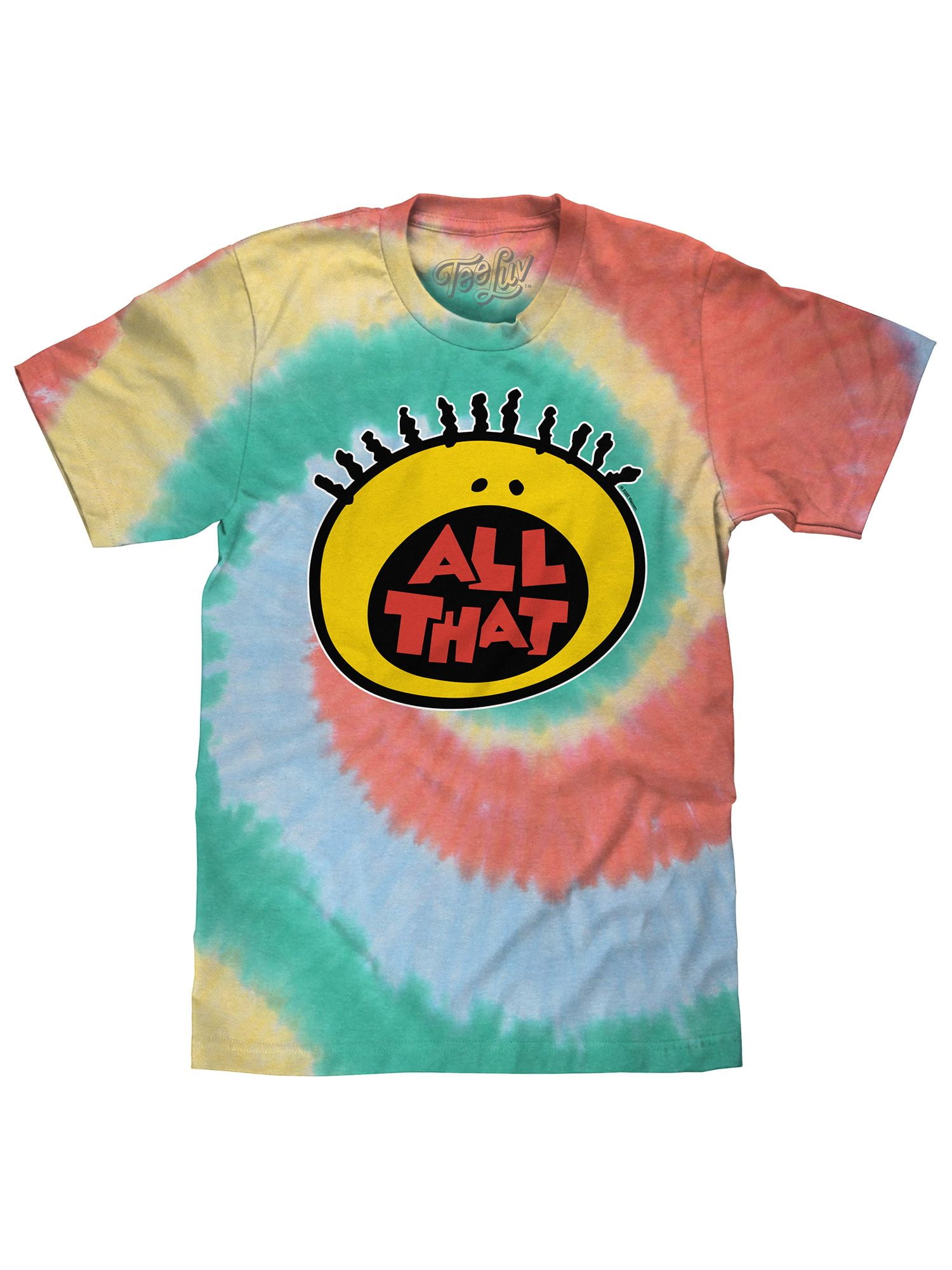 Tee Luv Men's All That TV Show Tie Dye T-Shirt (L) - Walmart.com