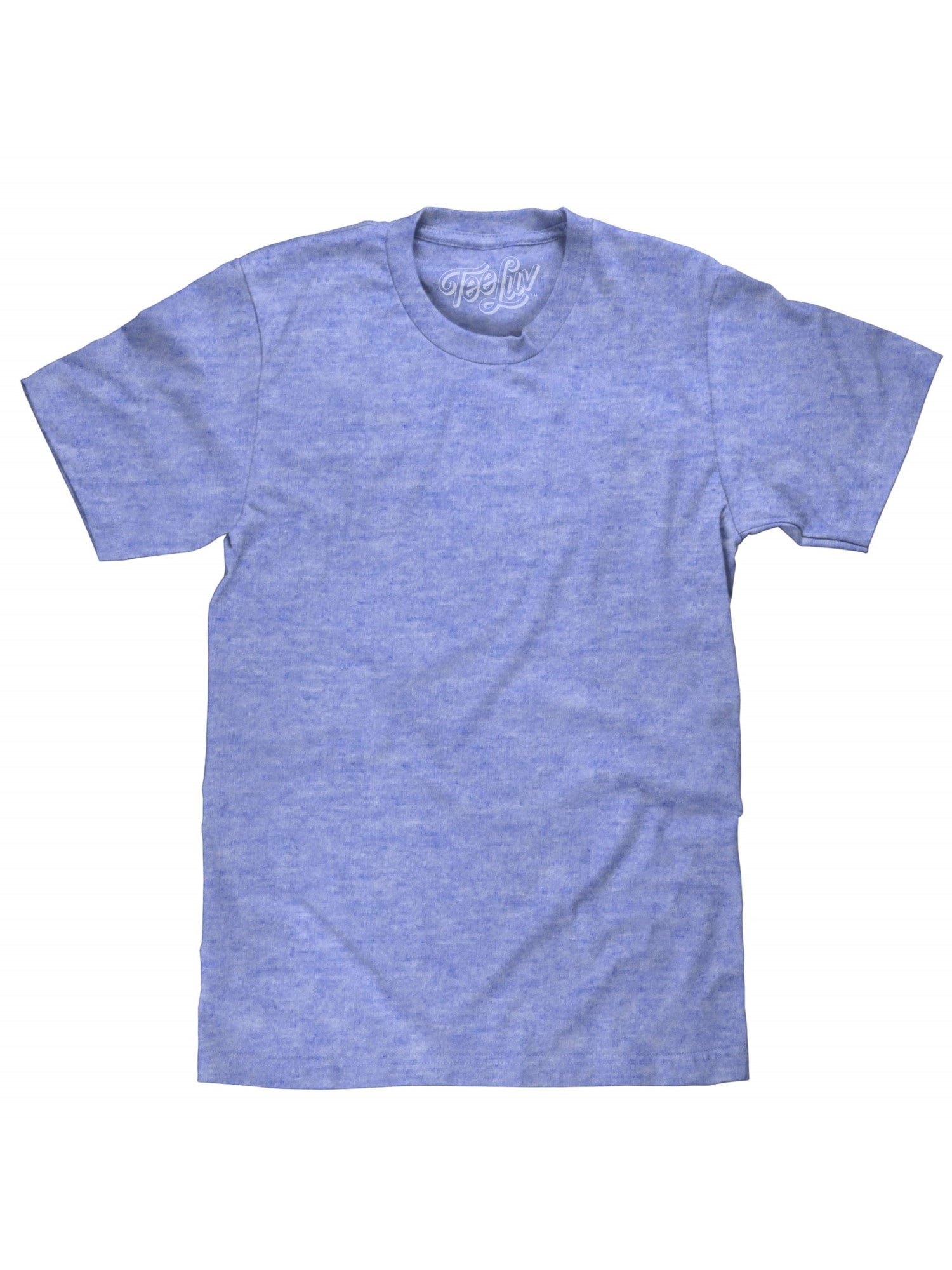 Ultra-Soft Poly-Cotton Tee Luv Men's Big and Tall Casual Royal Snow ...