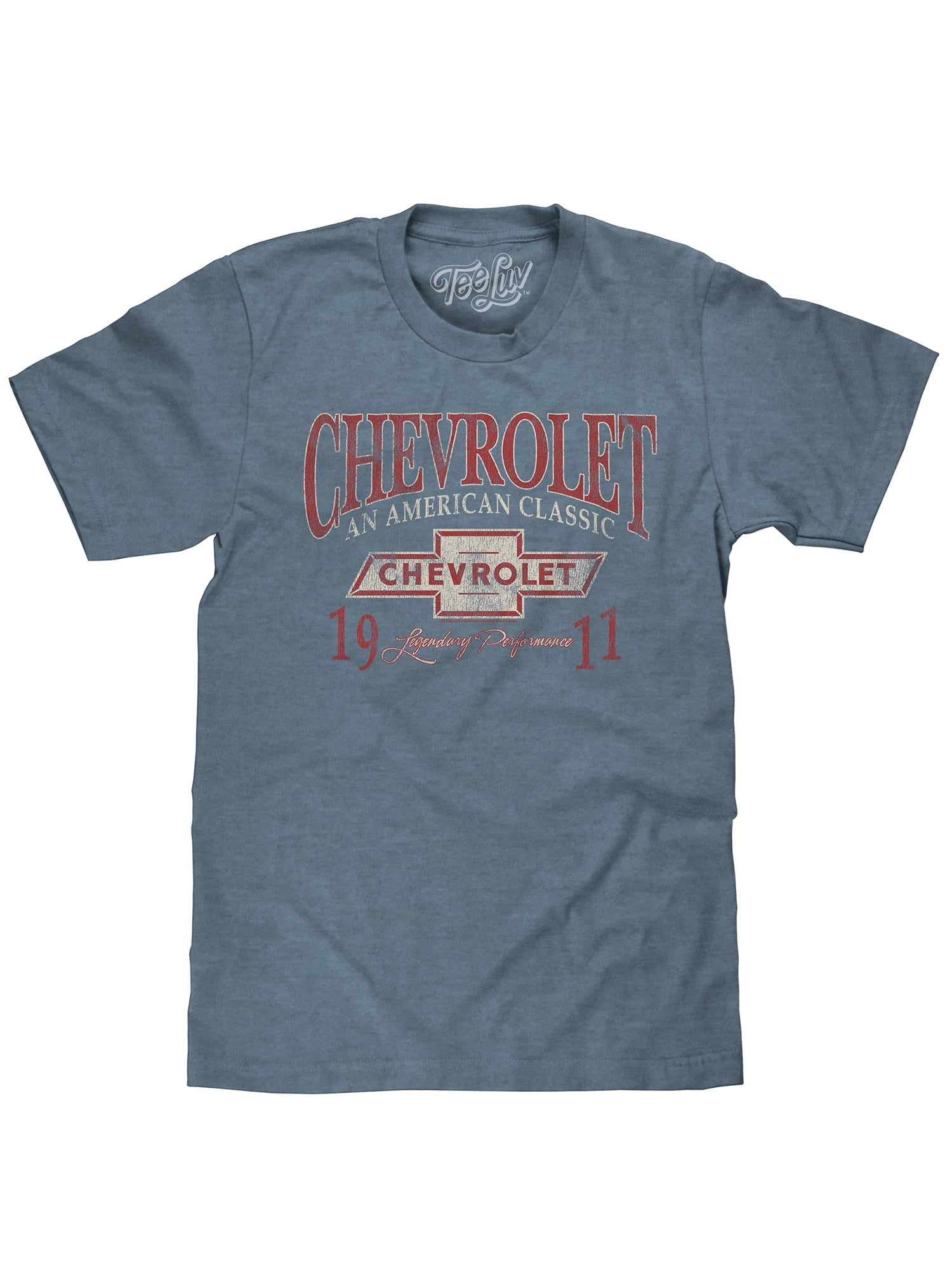 Tee Luv Men's Chevrolet Graphic T-Shirt, Big and Tall Sizes, Vintage ...
