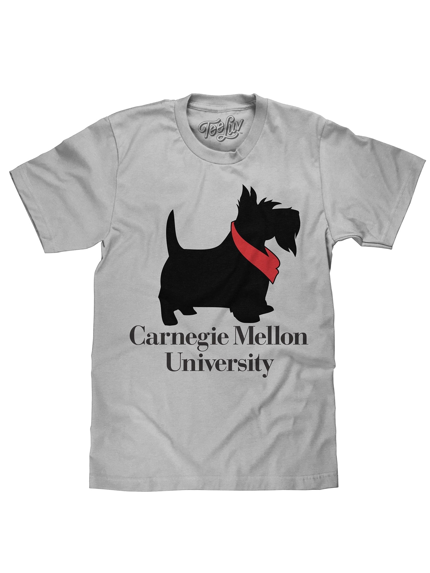 Tee Luv Men's Carnegie Mellon University Scotty Dog Shirt (XL ...