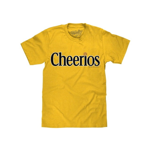 Tee Luv Men's Cheerios Cereal Box Logo T-Shirt (M) - Walmart.com