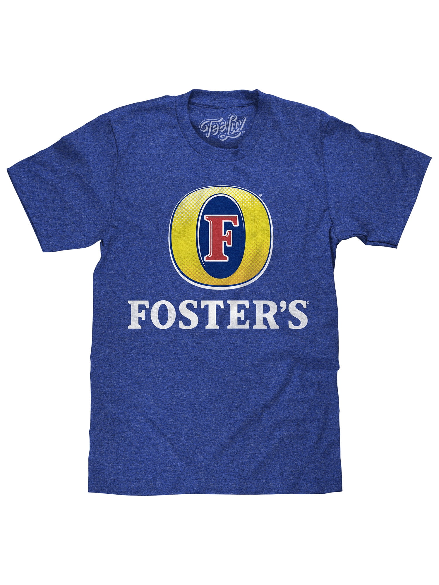 Tee Luv Men's Distressed Foster's Lager Beer Shirt (XL) - Walmart.com