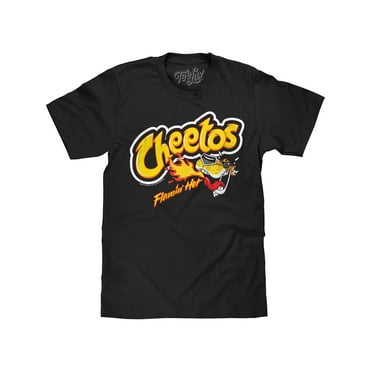Tee Luv Men's Chester Cheetah Flamin' Hot Cheetos Tie Dye T-Shirt (M ...