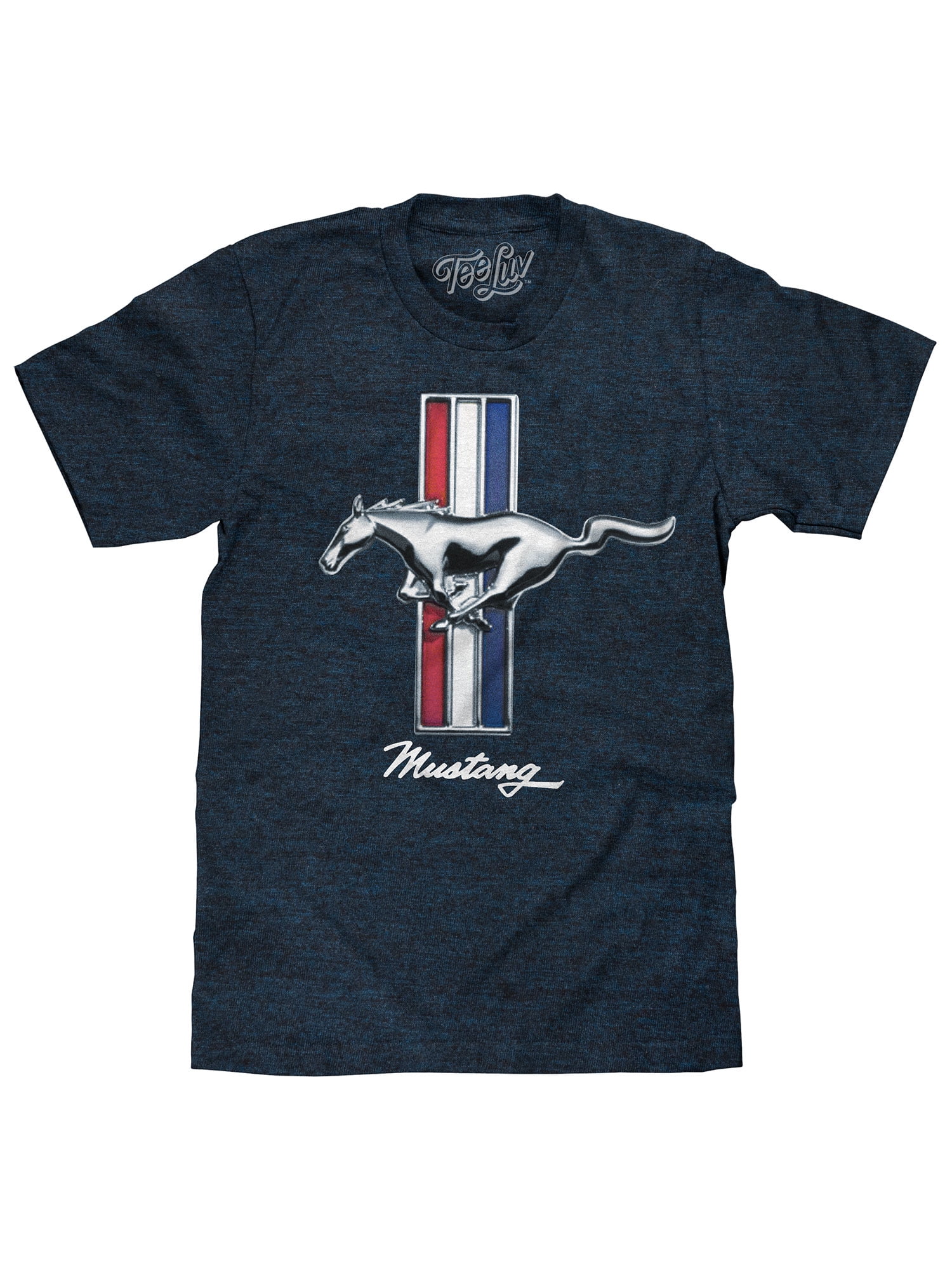 Tee Luv Men's Ford Mustang Insignia Shirt (S) - Walmart.com