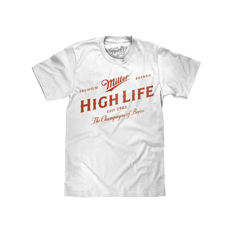 Miller High Life Shirt Brass Tacks Tshirt – Miller High Life