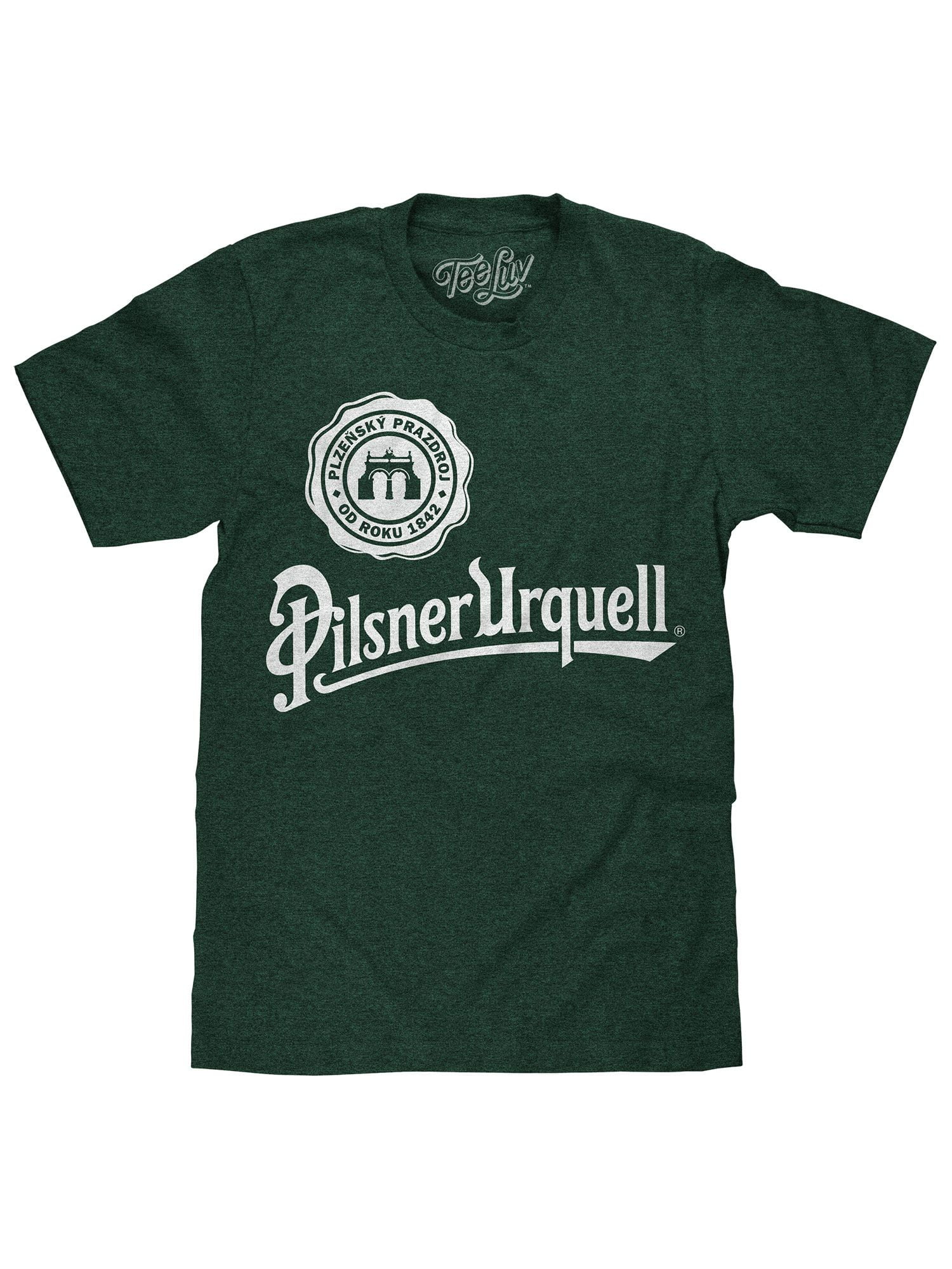 Tee Luv Men's Pilsner Urquell Beer Logo T-Shirt (XXL) - Walmart.com