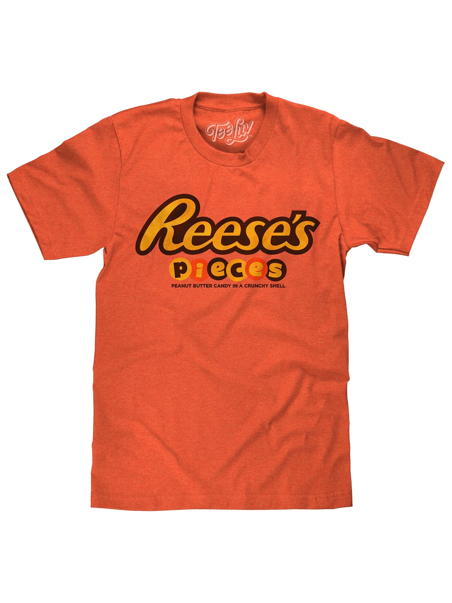 Tee Luv Men's Reese's Pieces Candy Logo T-Shirt (3XL) - Walmart.com