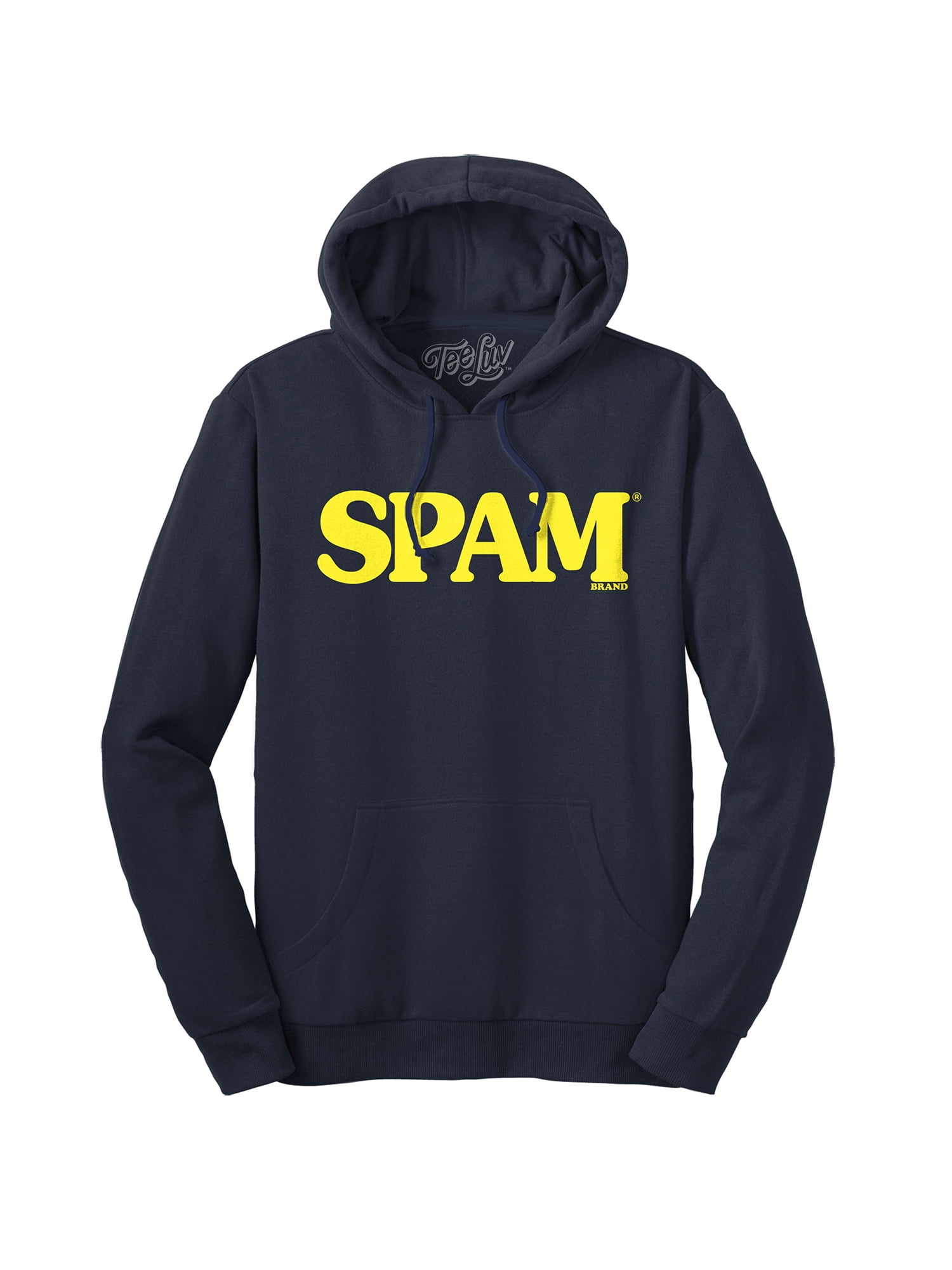 Free Shipping! Tee Luv Men's SPAM Food Logo Hoodie (L) - Walmart.com ...