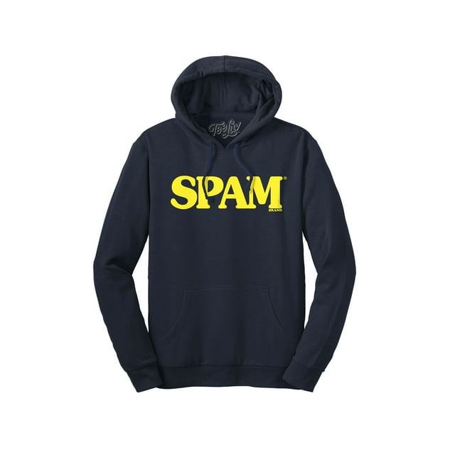 Free Shipping! Tee Luv Men's SPAM Food Logo Hoodie (L) - Walmart.com ...