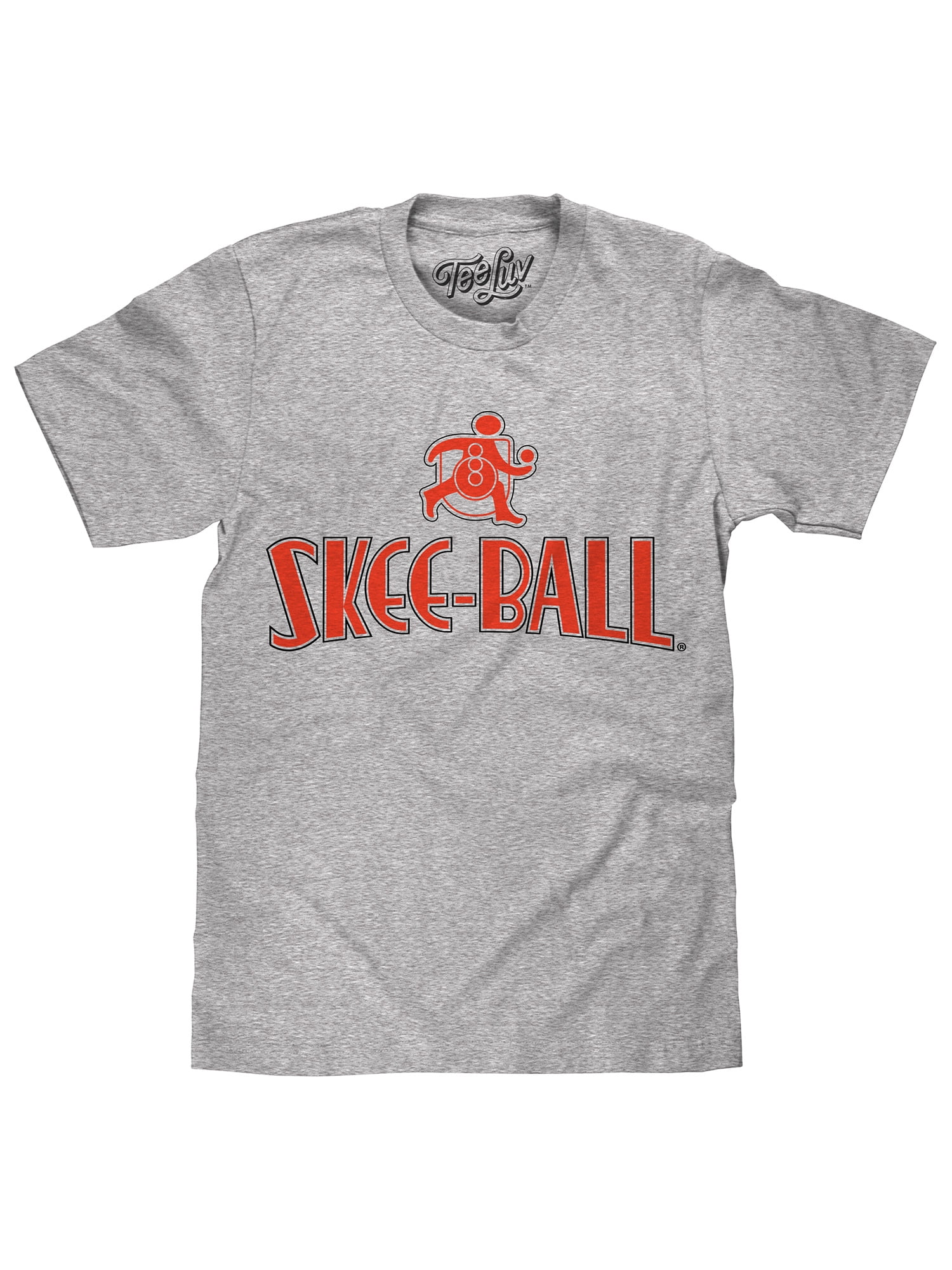 Tee Luv Men's Skee-Ball Arcade Game Logo Shirt (S) - Walmart.com