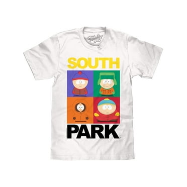 South Park - South Park Characters - Men's Short Sleeve Graphic T-Shirt ...