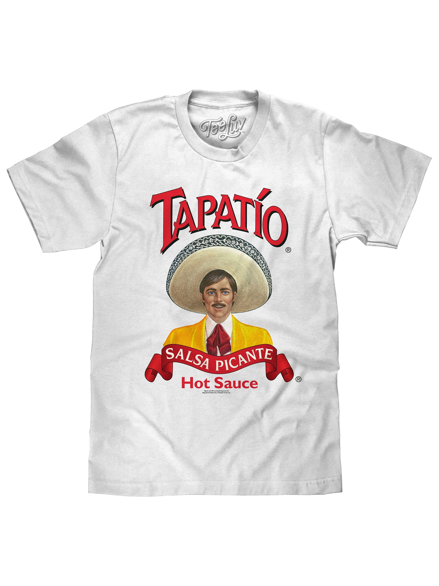 Tee Luv Men's Tapatio Salsa Picante Hot Sauce T-Shirt (XXL) - Walmart.com