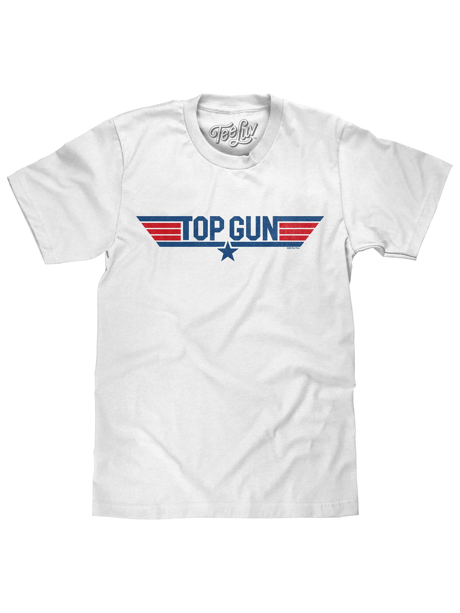 Tee Luv Men's Top Gun Movie Logo T-Shirt (S) - Walmart.com