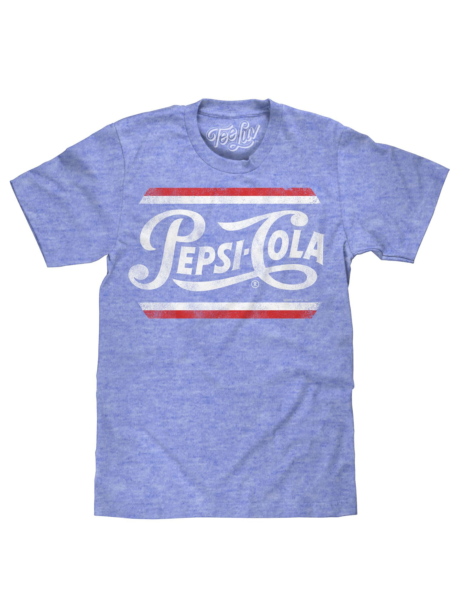 Tee Luv Retro Pepsi Cola Logo Men's T-Shirt, Size Medium Apparel ...