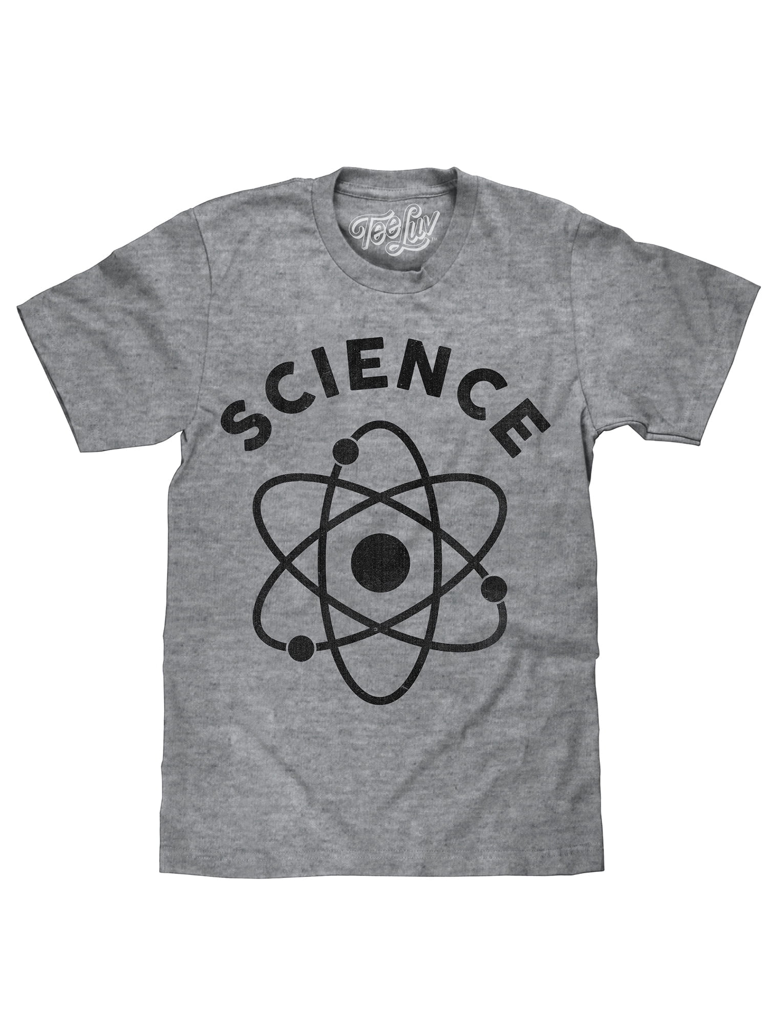 Tee Luv SCIENCE Faded Atom Graphic T-Shirt (Men's) (S) - Walmart.com