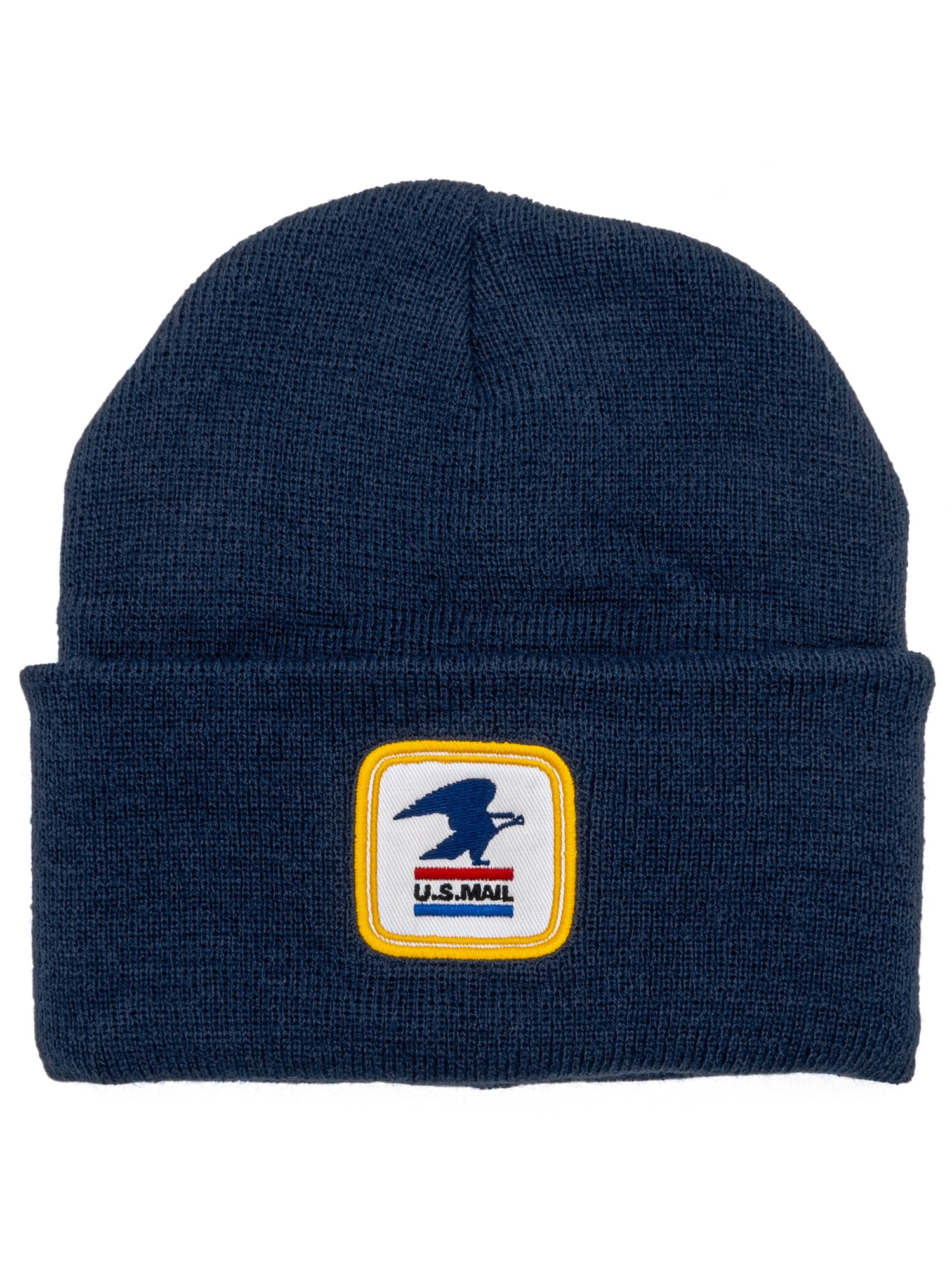 Tee Luv USPS U.S. Mail Eagle Logo Navy Beanie - Walmart.com