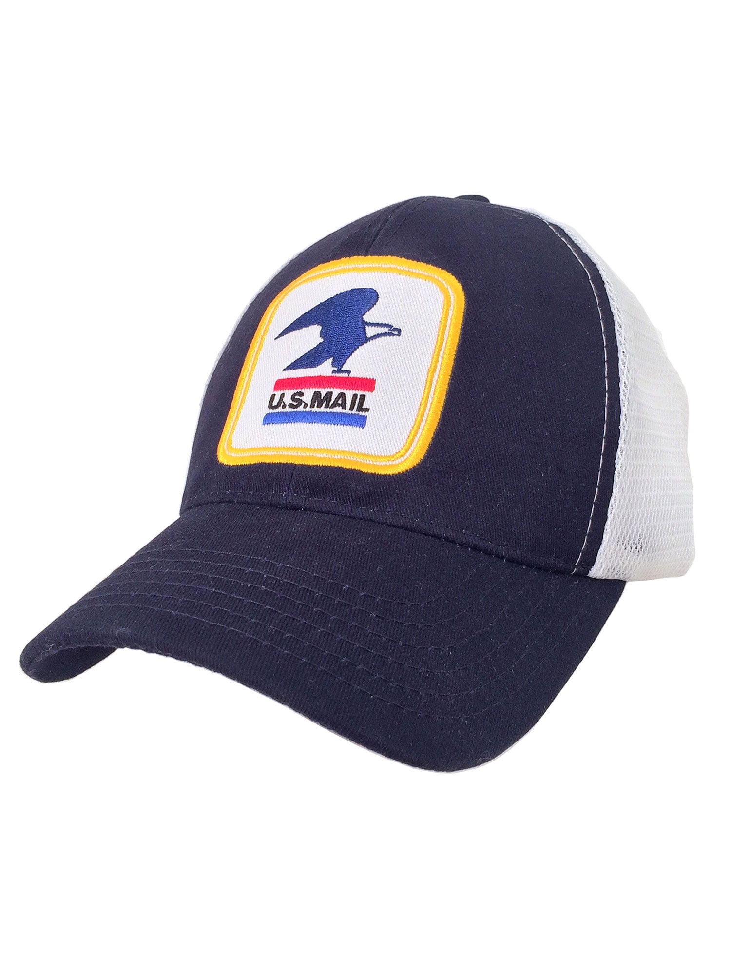 Tee Luv USPS U.S. Mail Eagle Logo Trucker Style Hat - Walmart.com