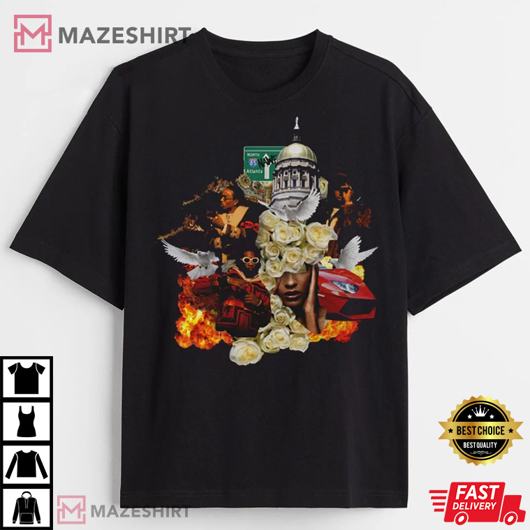 Tee Migos Takeoff Rip Quavo Offset Merch Rapper Vintage T-Shirt for Men ...