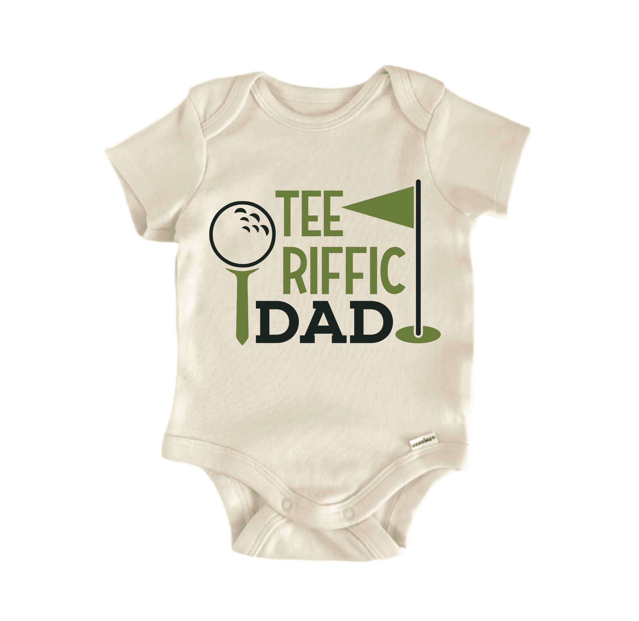 Tee Riffic Dad Golf - Baby Boy Girl Clothes Bodysuit Funny Cute ...