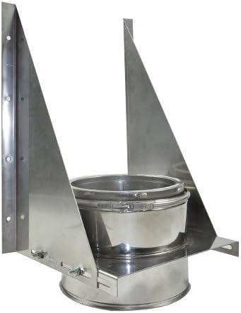 Tee Support for Class A, Double Wall, Insulated, SS 8" Chimney Systems ...