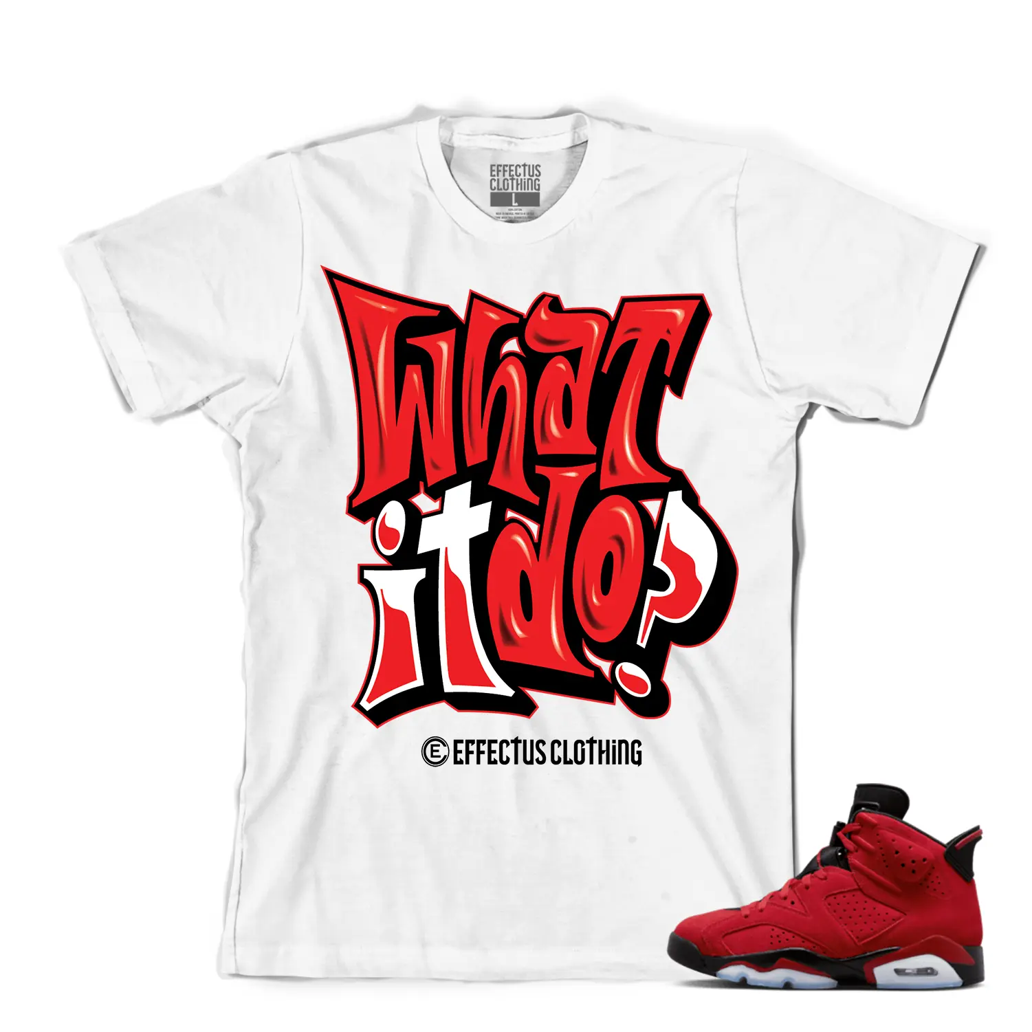 Tee To Match Air Jordan 6 Toro. What It Do Toro Tee. - Walmart.com