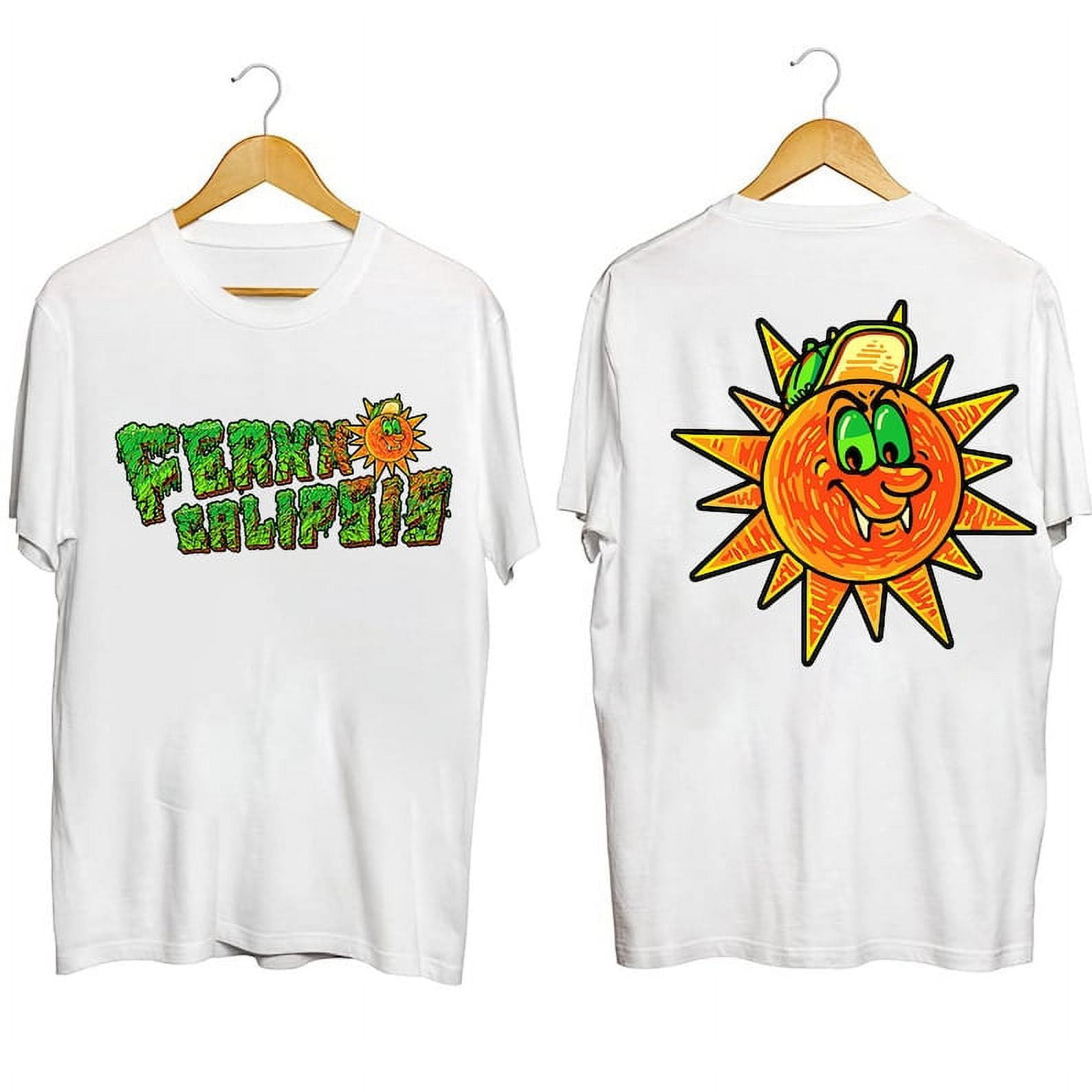 Tee ciEN01081-2SIDE UNISEX T-SHIRT, Feid Ferxxocalipsis World Tour 2024 ...