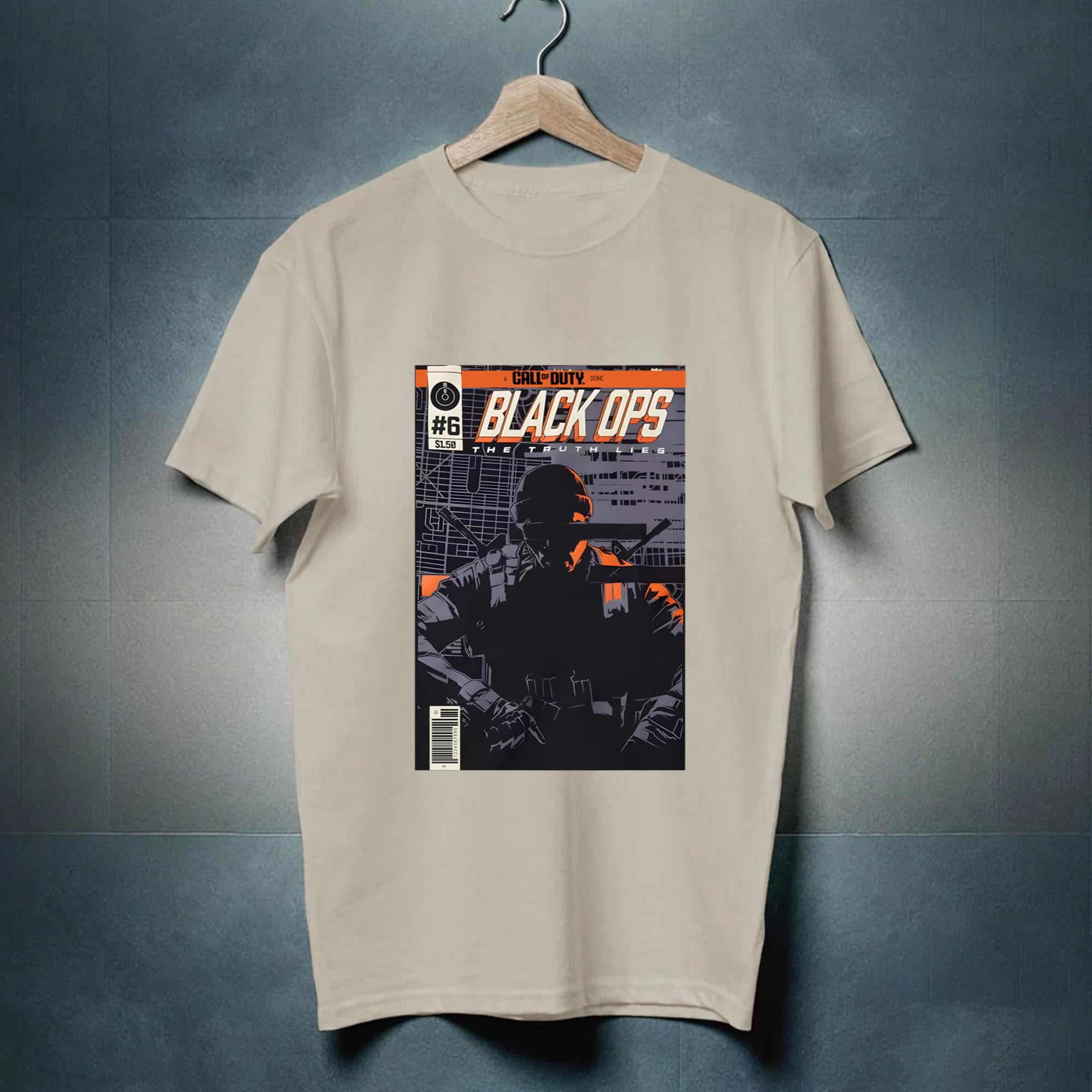 Tee shirt Adults, Call Of Duty Black Ops 6 The Truth Lies Comic T-Shirt ...