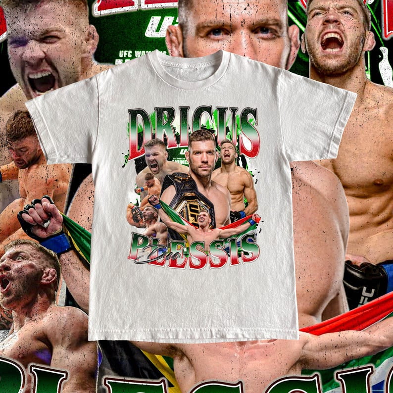 Tee shirt Adults, Dricus Du Plessis T Shirt High Quality Print - UFC ...