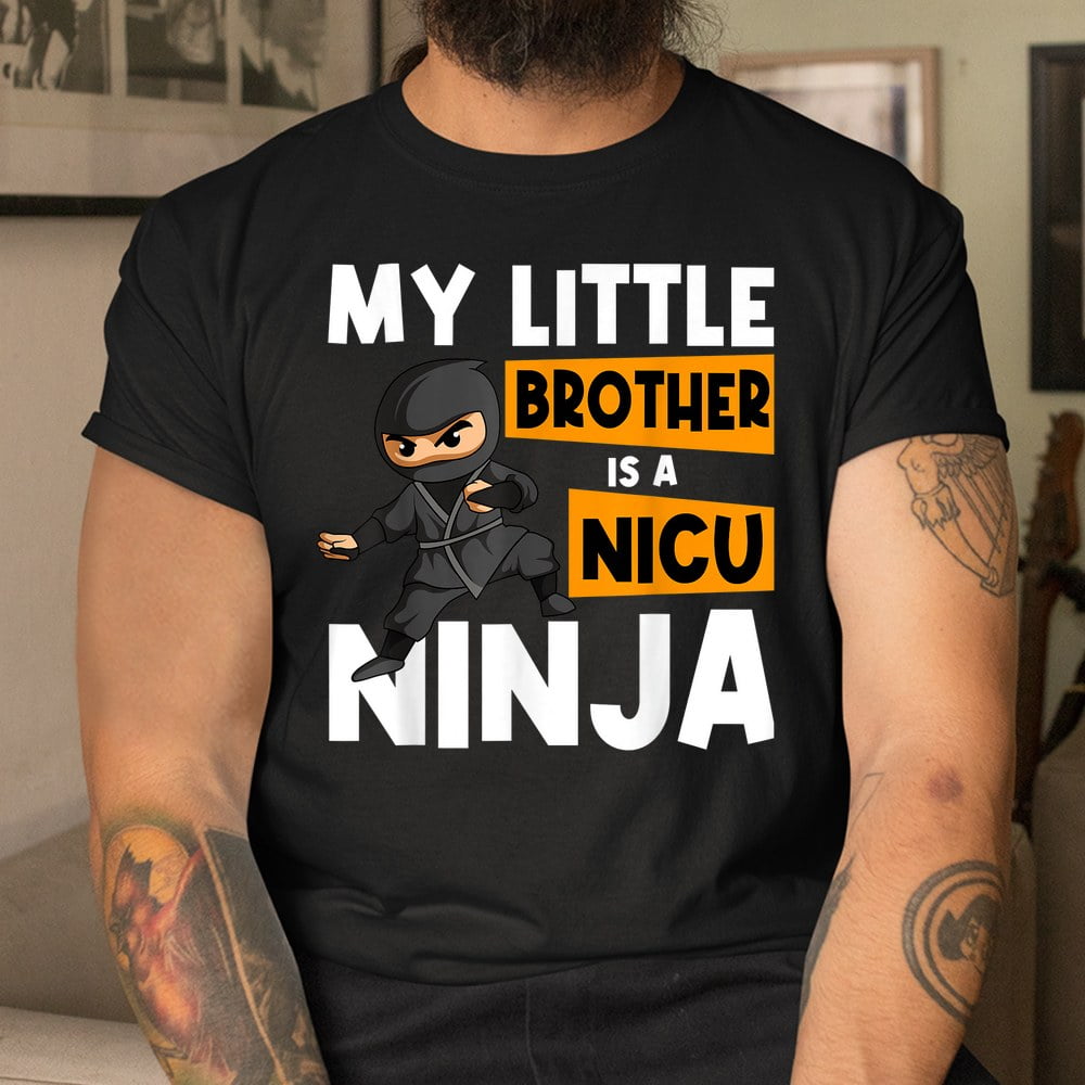 Tee shirt Adults, Little Brother Baby Bro Lil Younger Sibling Nicu ...