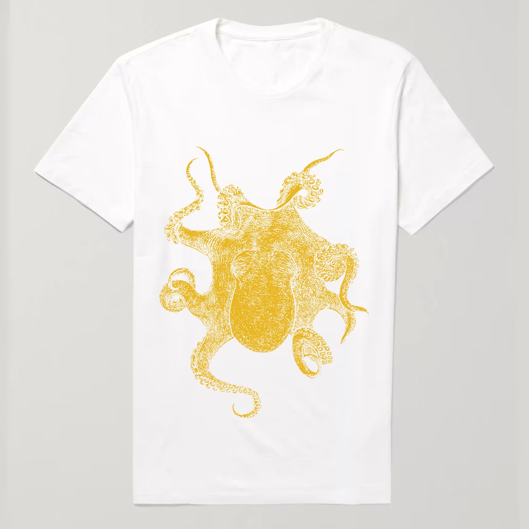 Tee with a Majestic Octopus Design - Perfect for Ocean Lovers ...