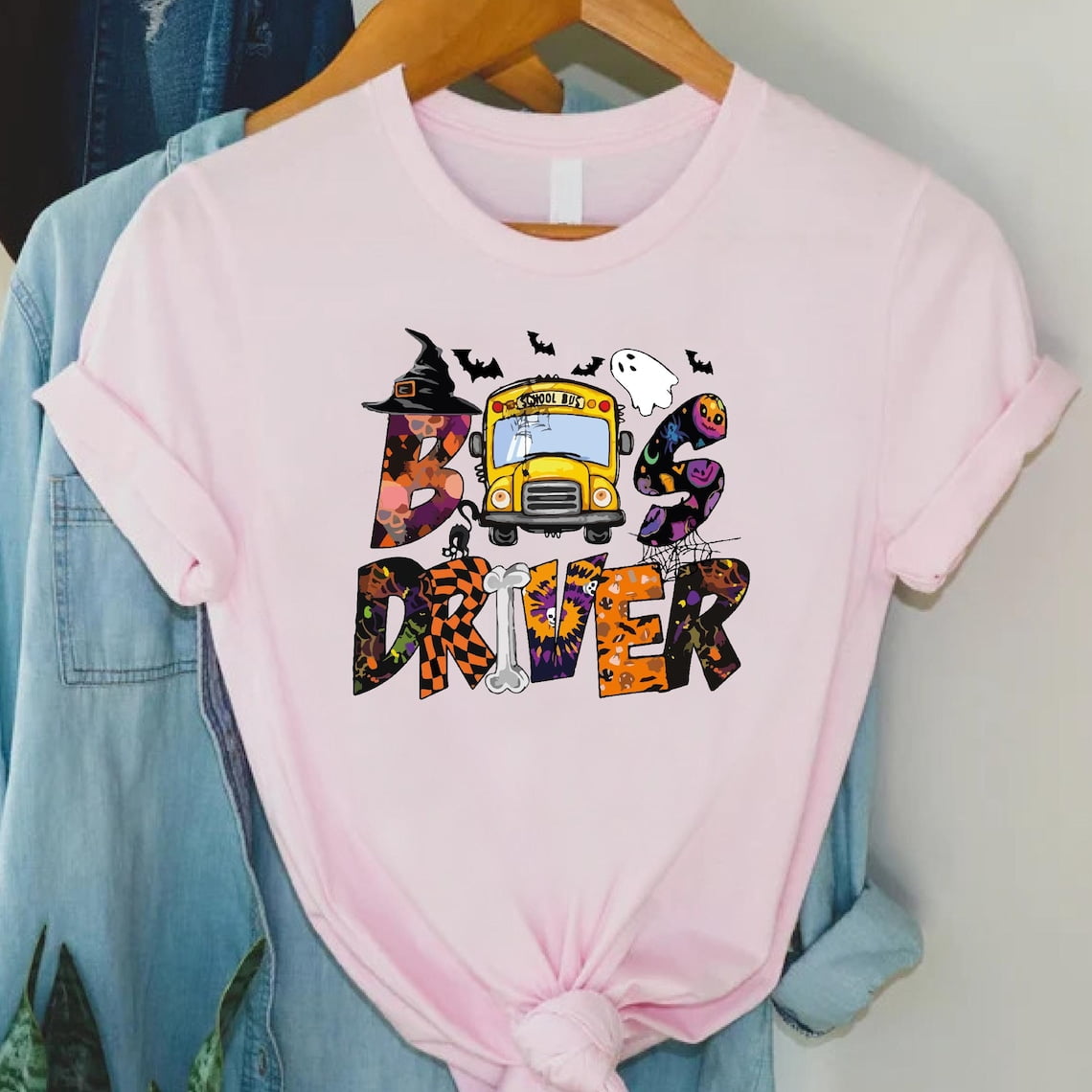 TeeFit Bus Driver T-Shirt, Winter Holiday Bus Driver Shirt, Winter ...