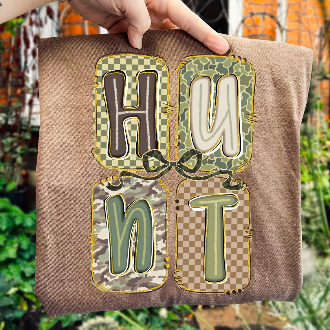 TeeFit Retro Camo Hunt, Preppy Hunting Design, Sublimation Design, Camo ...