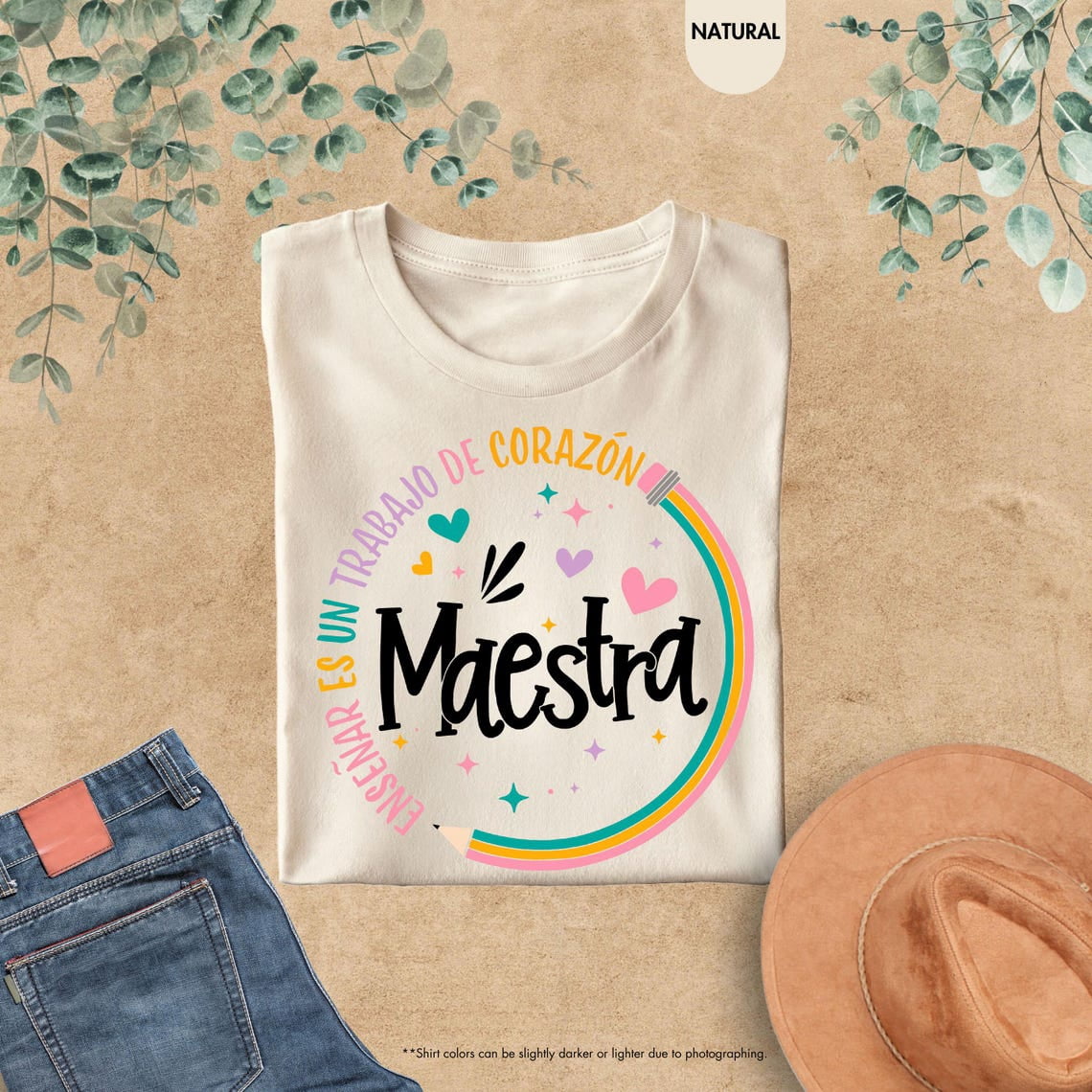 TeeFit Spanish Teacher T-Shirt, Maestra Shirts, Back to School Shirt ...