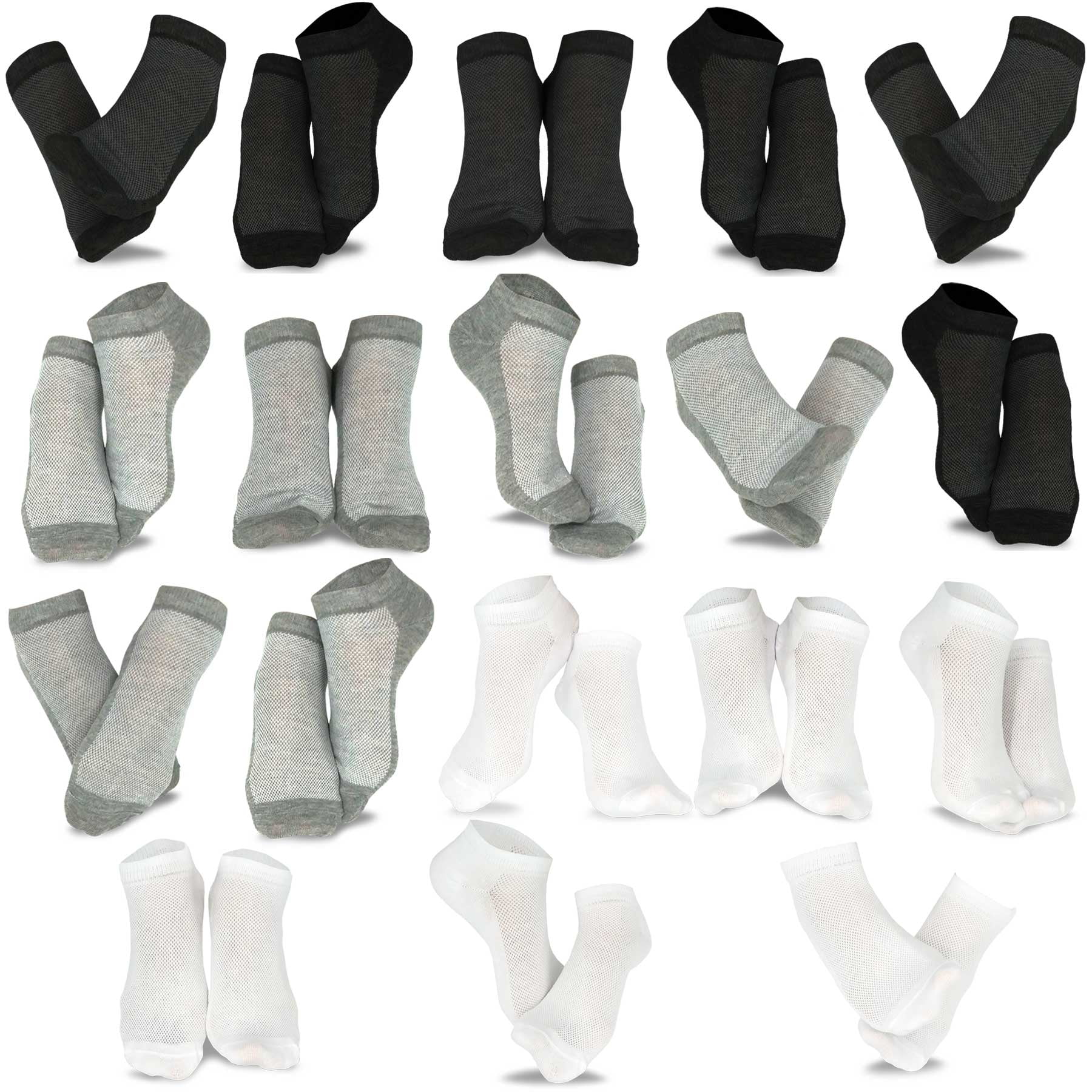 TeeHee Fashion and Casual Low Cut Fun Ankle Socks for Men 10-13 18 ...