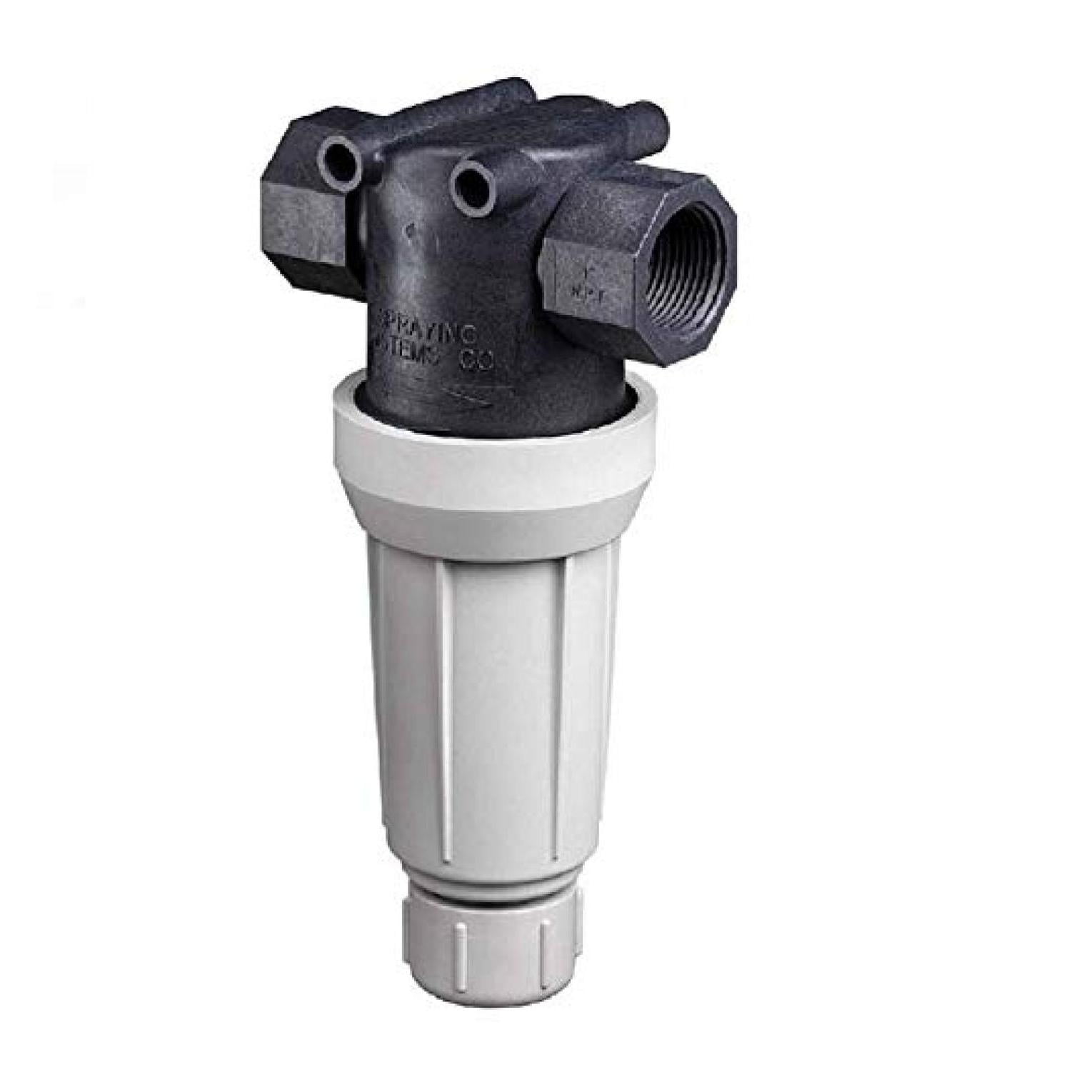 TeeJet 1" Flush-Out Line Strainer Head & Bowl w/ 50 Mesh Screen AA126ML ...