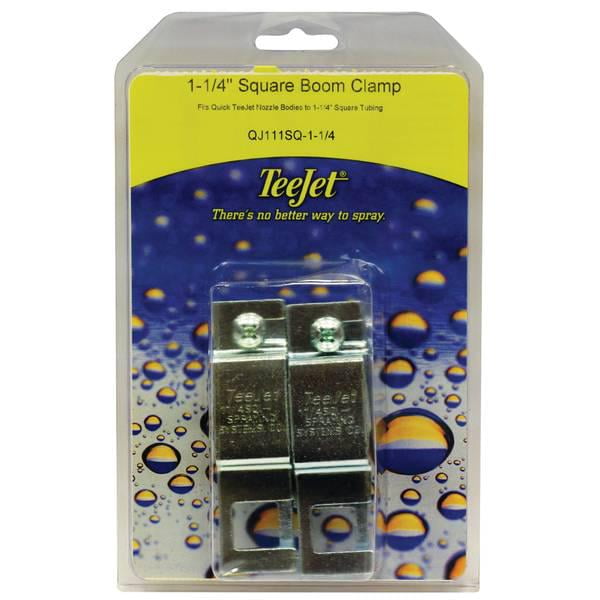 TeeJet 2-Pack 1-1/4 Square Vari-Spacing Quickjet Clamp - Walmart.com