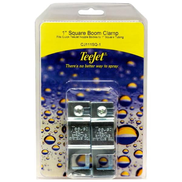 TeeJet 2-Pack 1 Square Vari-Spacing Quickjet Clamp - Walmart.com