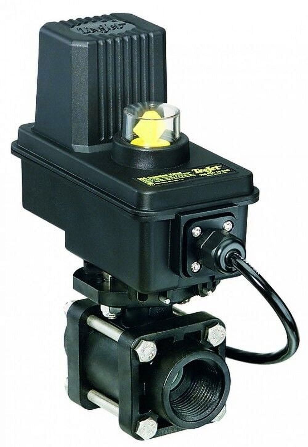 TeeJet 344 Series Electric Shutoff 2-Way Valve, 1" Thread, EC Motor ...