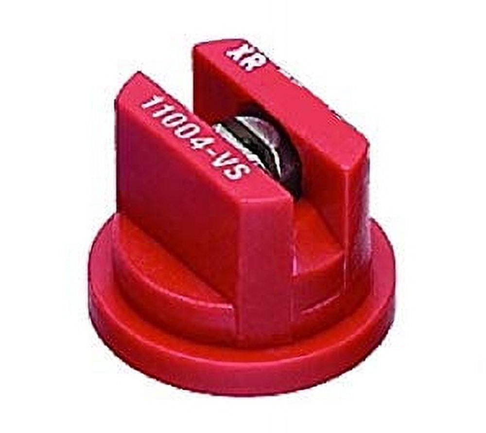 TeeJet Extended Range Flat Spray Tip 110° Red 0.4 GPM @ 40 PSI Farmer ...