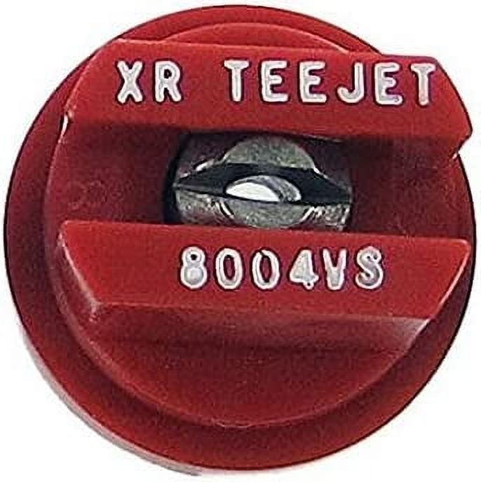 TeeJet XR Extended Range Spray Nozzle XR8004VS - 80 - 0.4 GPM - Red (Pack of 12) - Walmart.com