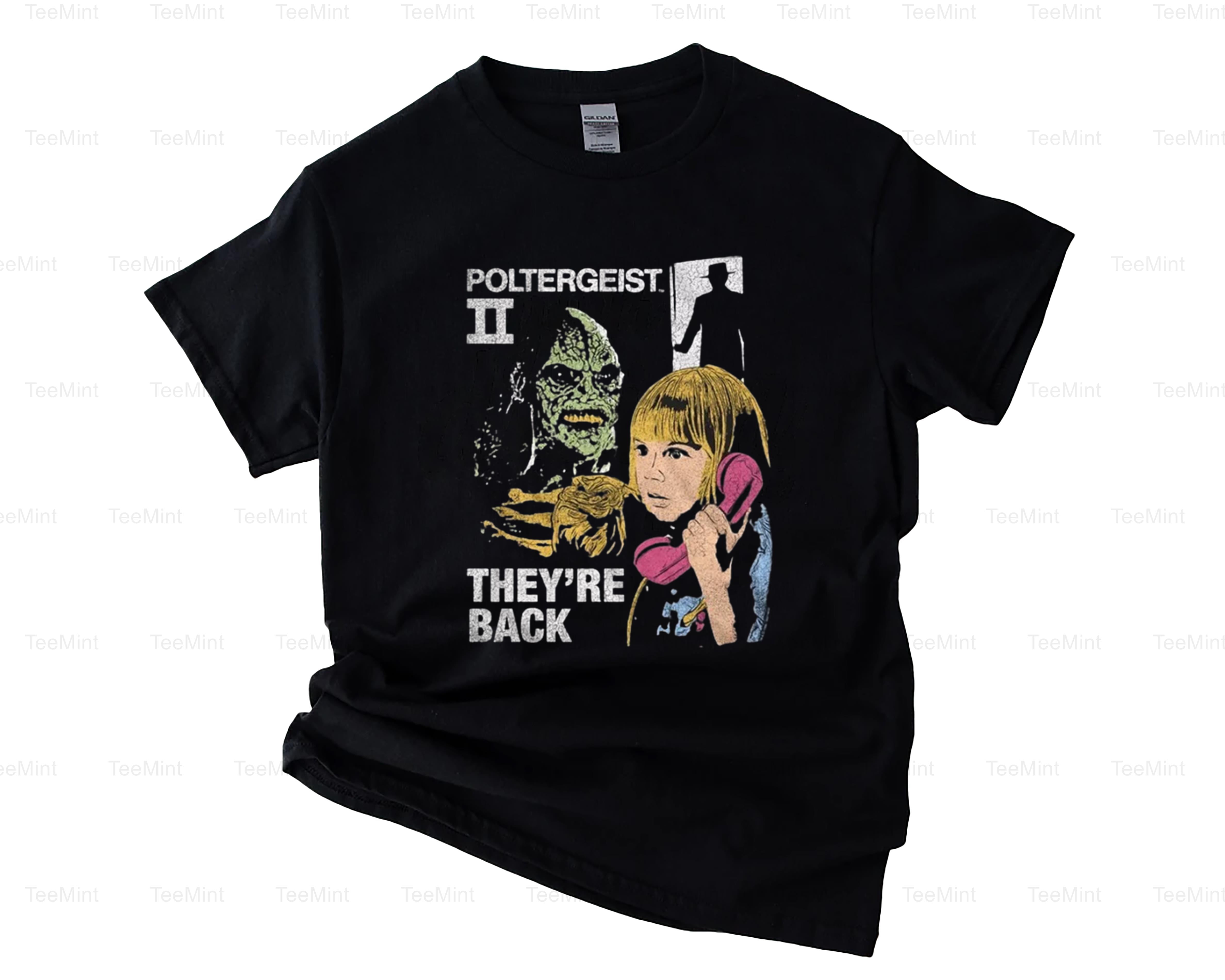 TeeMint35 Poltergeist Carol Anne And The Beast Movie Horror Graphic ...