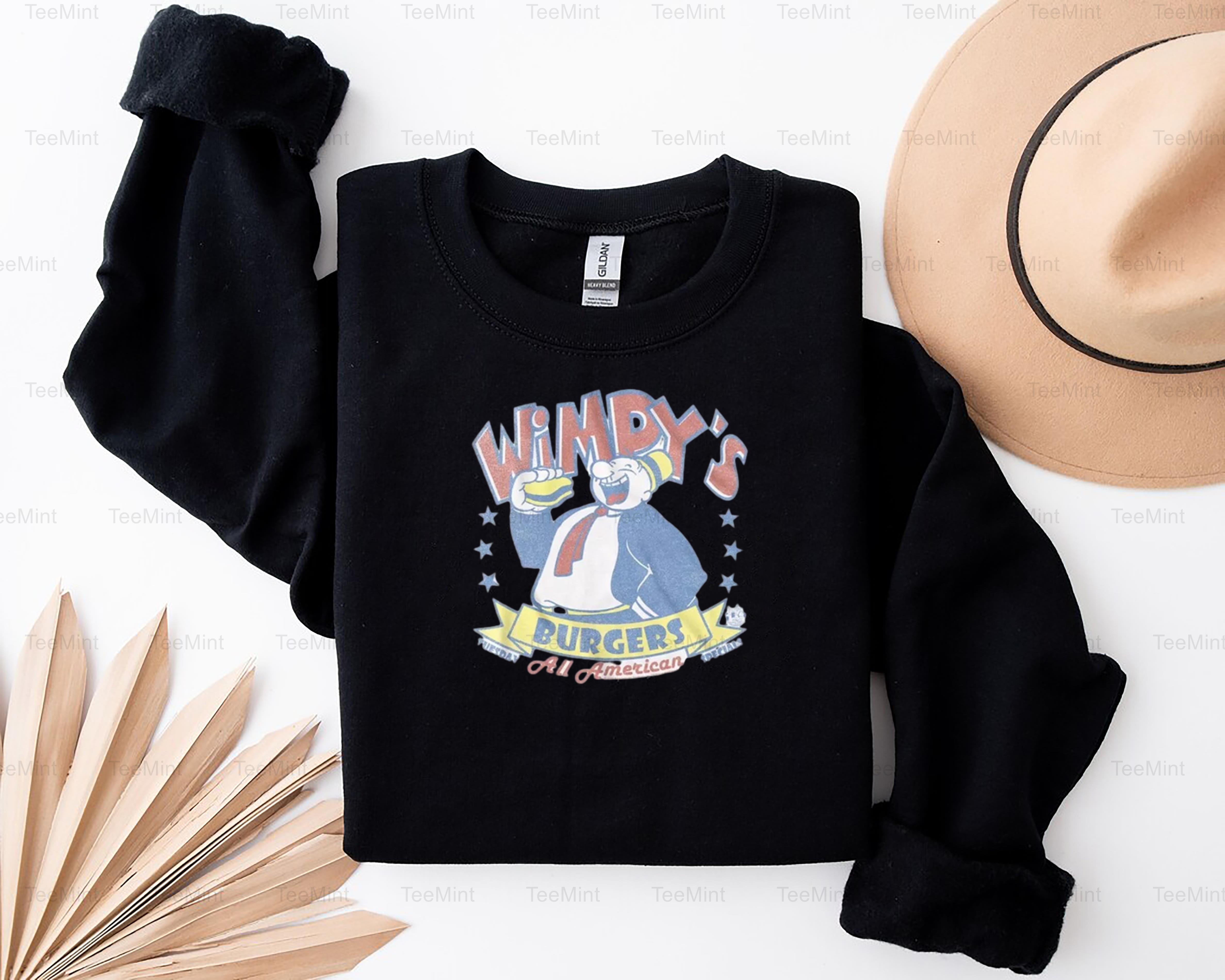 TeeMint36 Popeye Whimpys Burgers Comic Strip Sailor Character ...