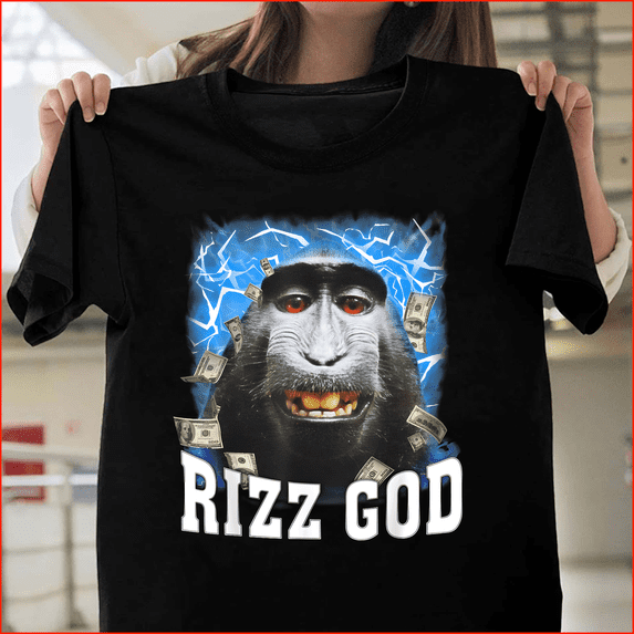 TeeMint36 Rizz God Funny Rizzler Trending Meme Gen Z Slang Humor Quote ...