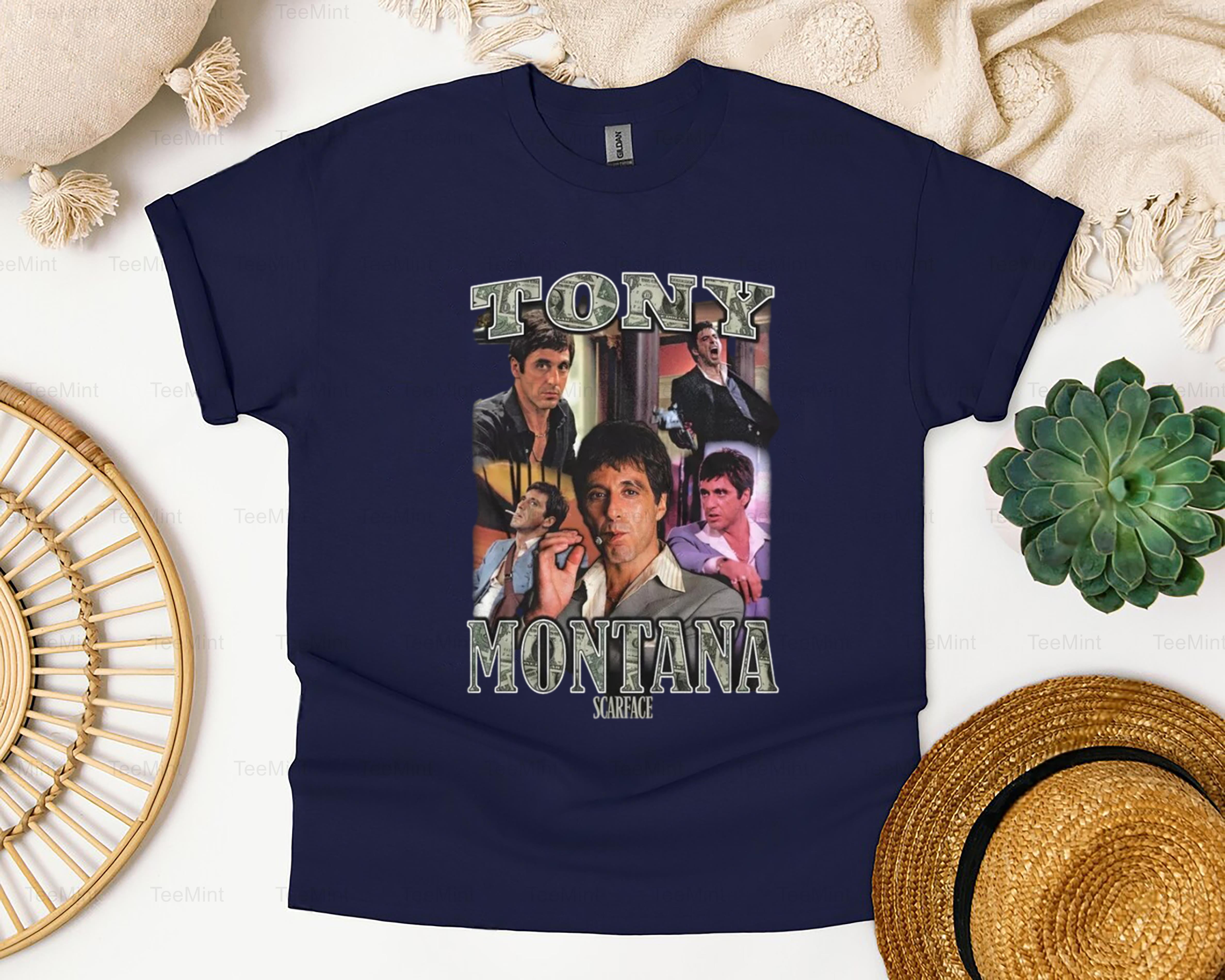 TeeMint37 Scarface Collage 2 Movie T-Shirt, SW, Hoodie Al Pacino Tony ...
