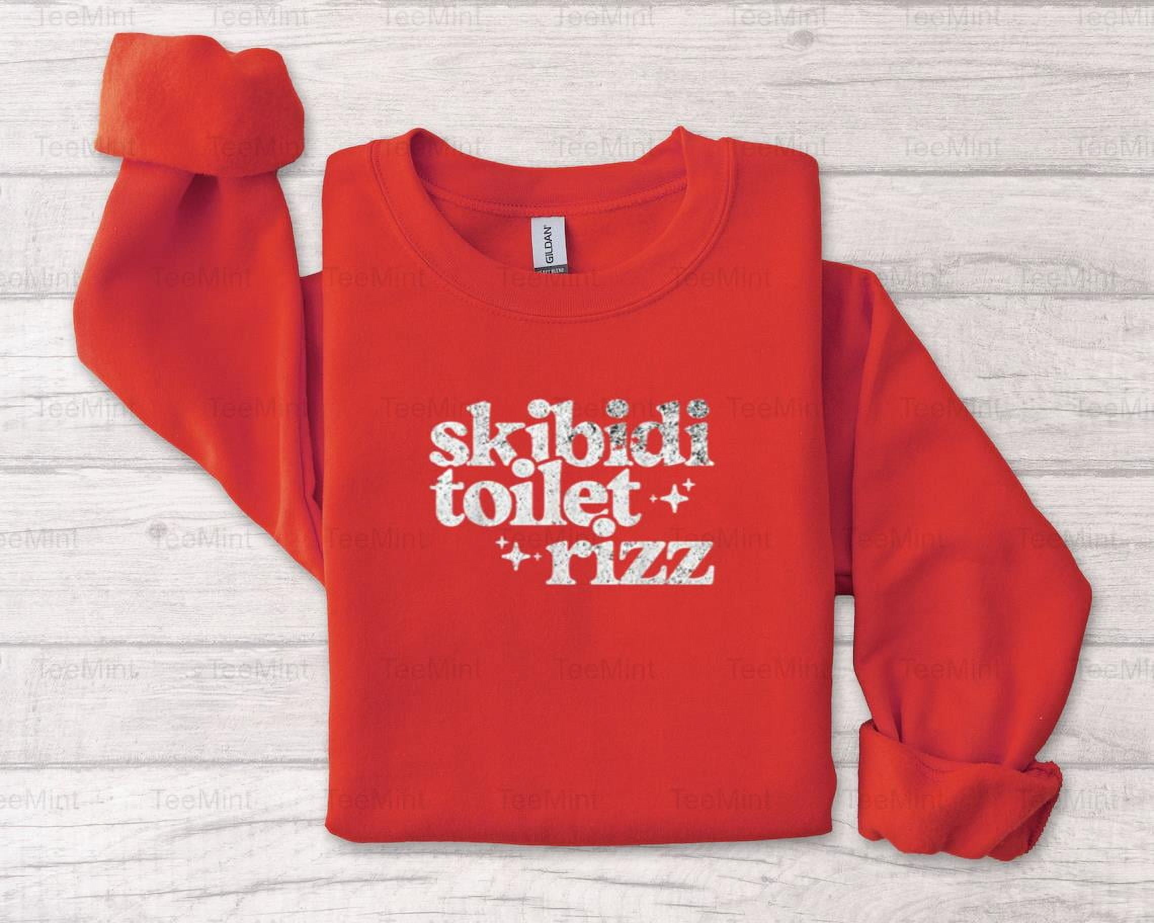 TeeMint38 Skibidi Toilet Rizz Funny Meme Internet Trend Humor Viral ...