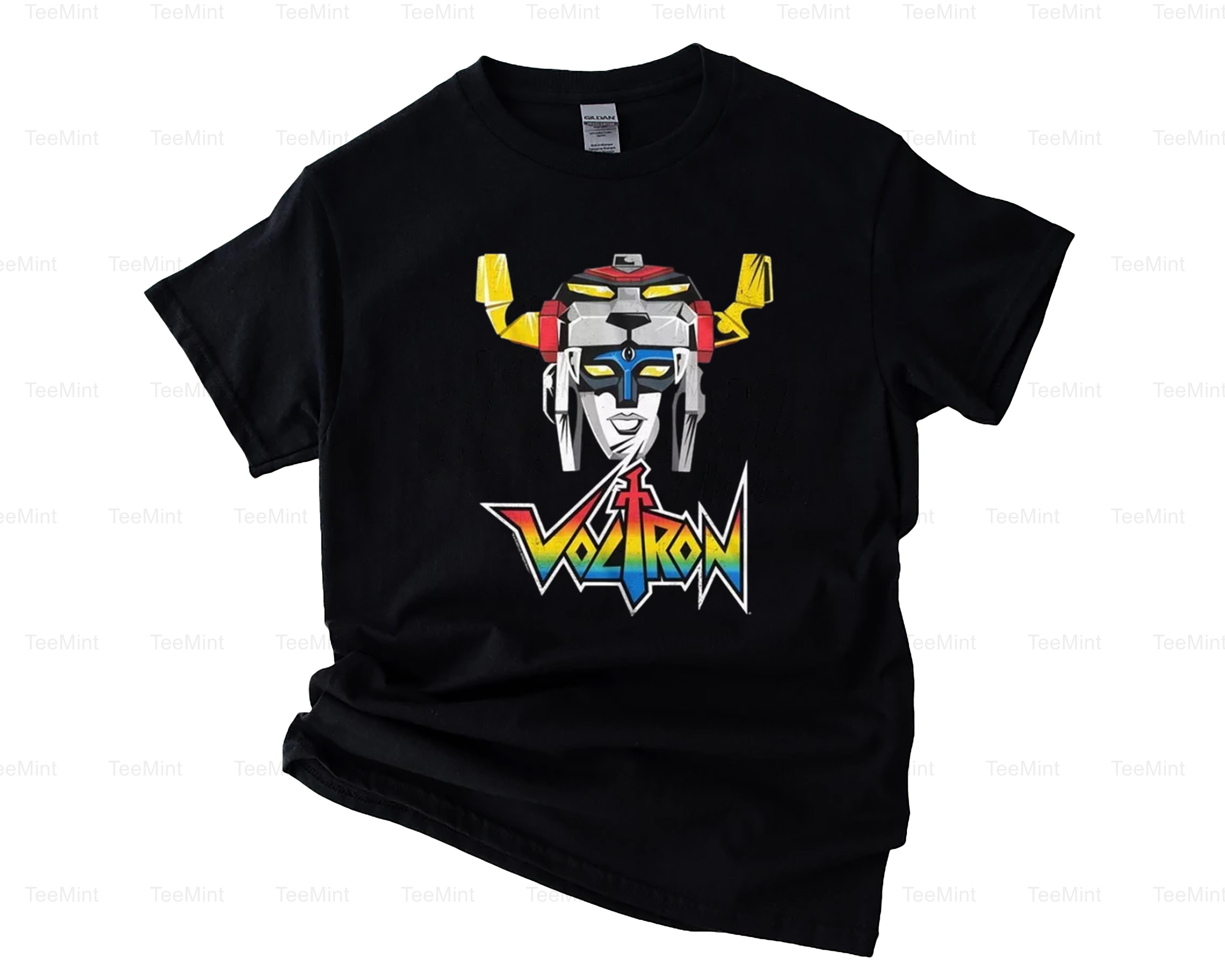 TeeMint40 Voltron Head TV T-Shirt, SW, Hoodie Defender Universe Robot ...